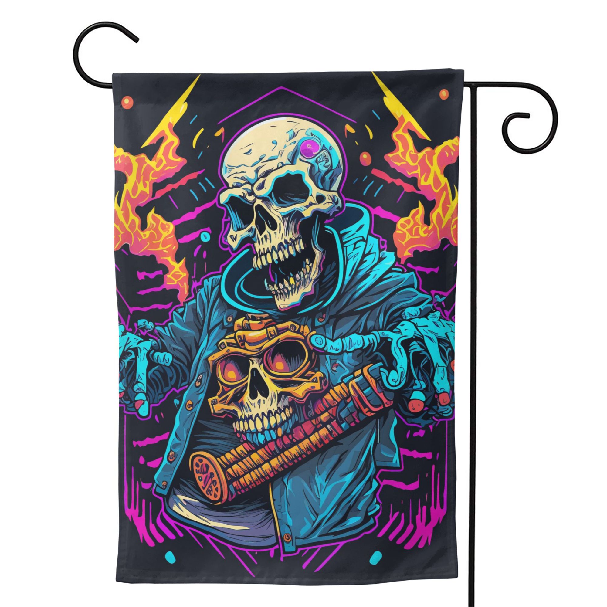 XMXY Realidtic Evil Sins Garden Flags Double Sided,Farmhouse Holiday ...