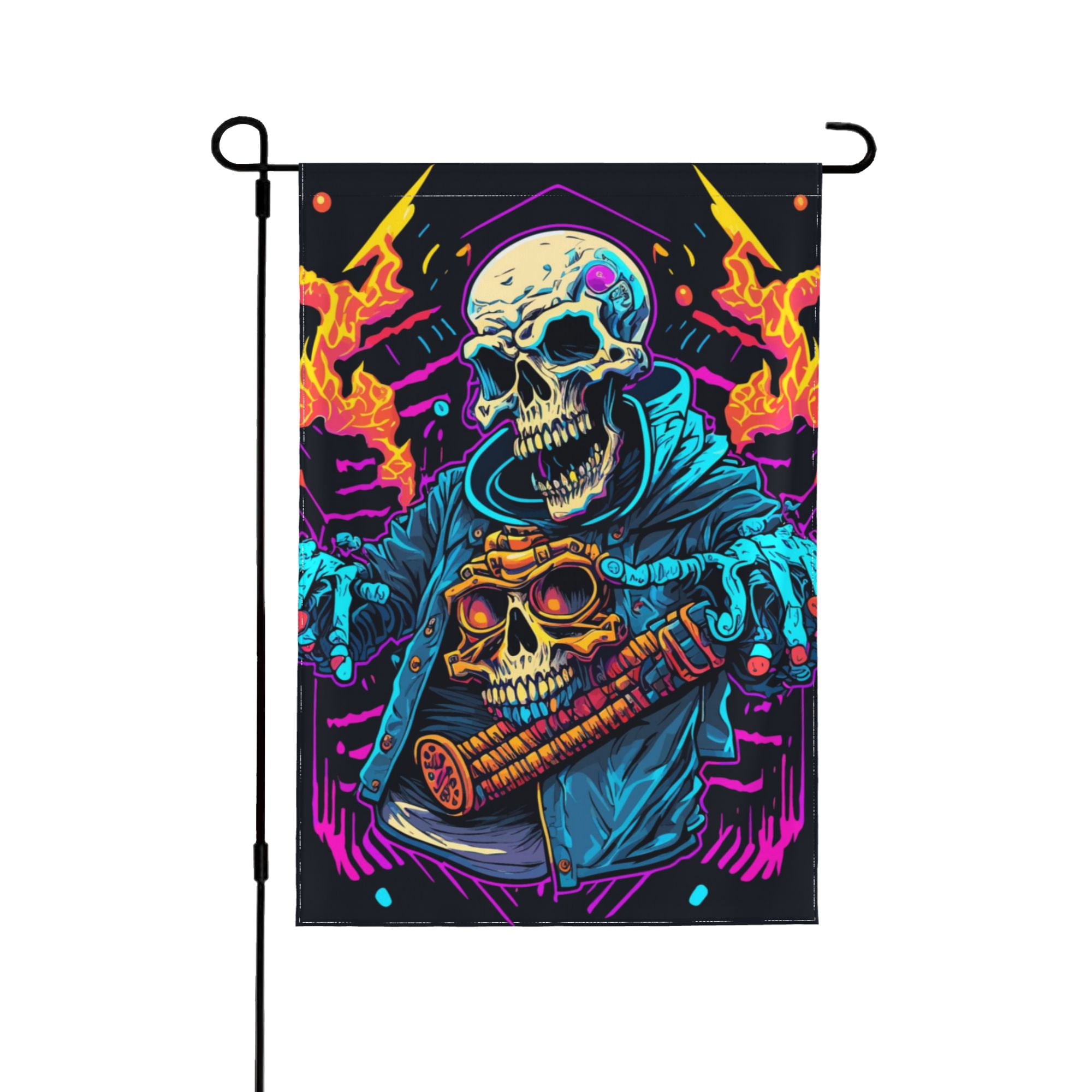 XMXY Realidtic Evil Sins Garden Flags Double Sided,Farmhouse Holiday ...