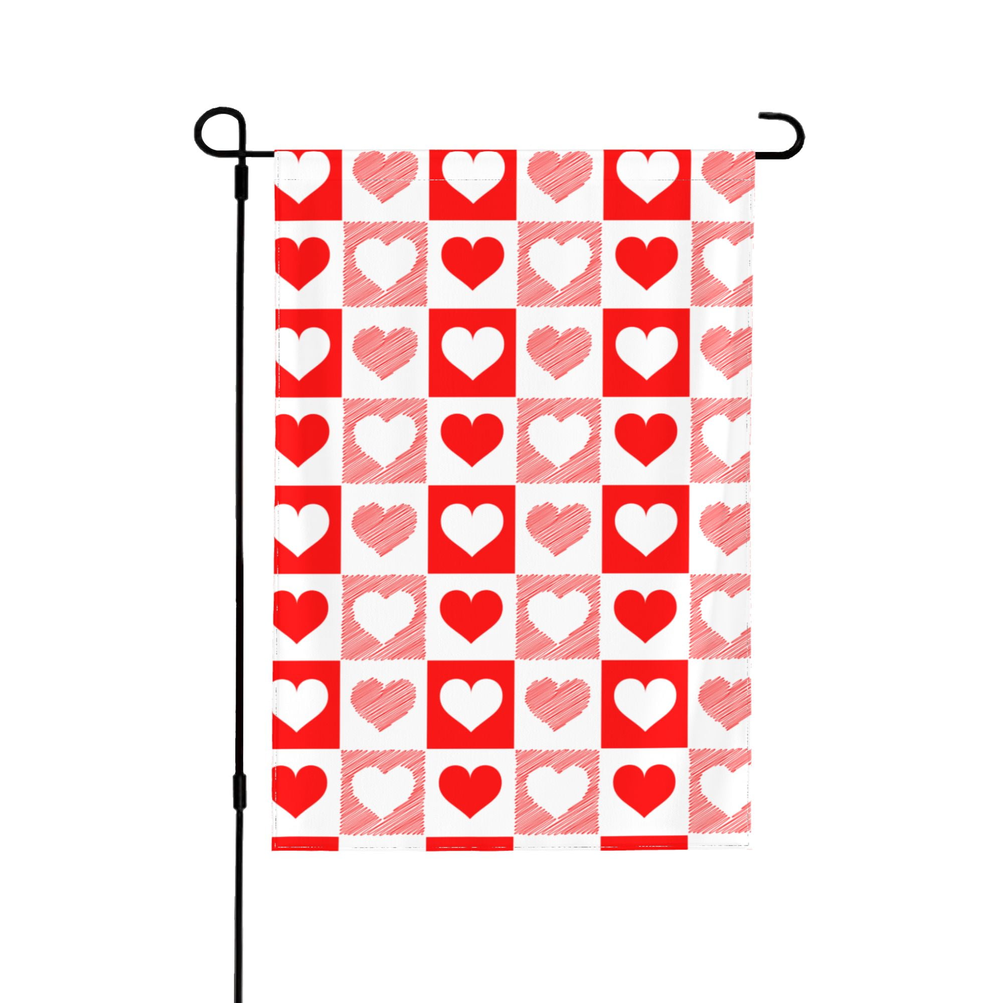 XMXY Red Checker Chequered Garden Flags Double Sided,Farmhouse Holiday ...