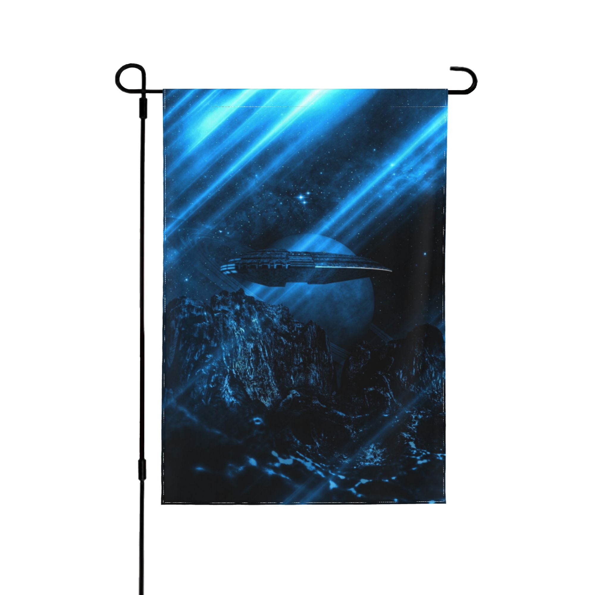 XMXY Science Fiction Sci Fi Garden Flags Double Sided,Farmhouse Holiday ...