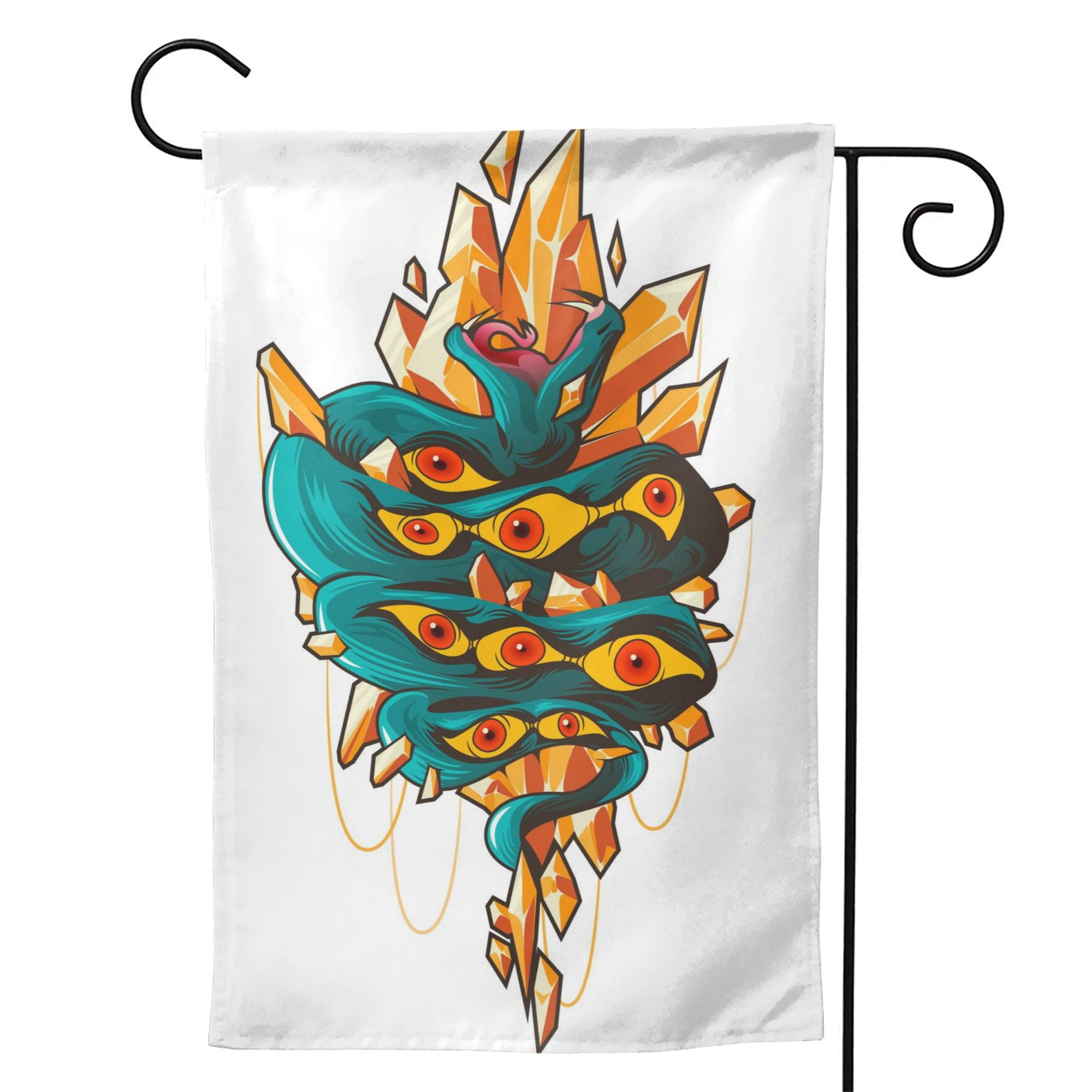 XMXY Tattoo Art With Snake Garden Flags Double Sided,Farmhouse Holiday ...