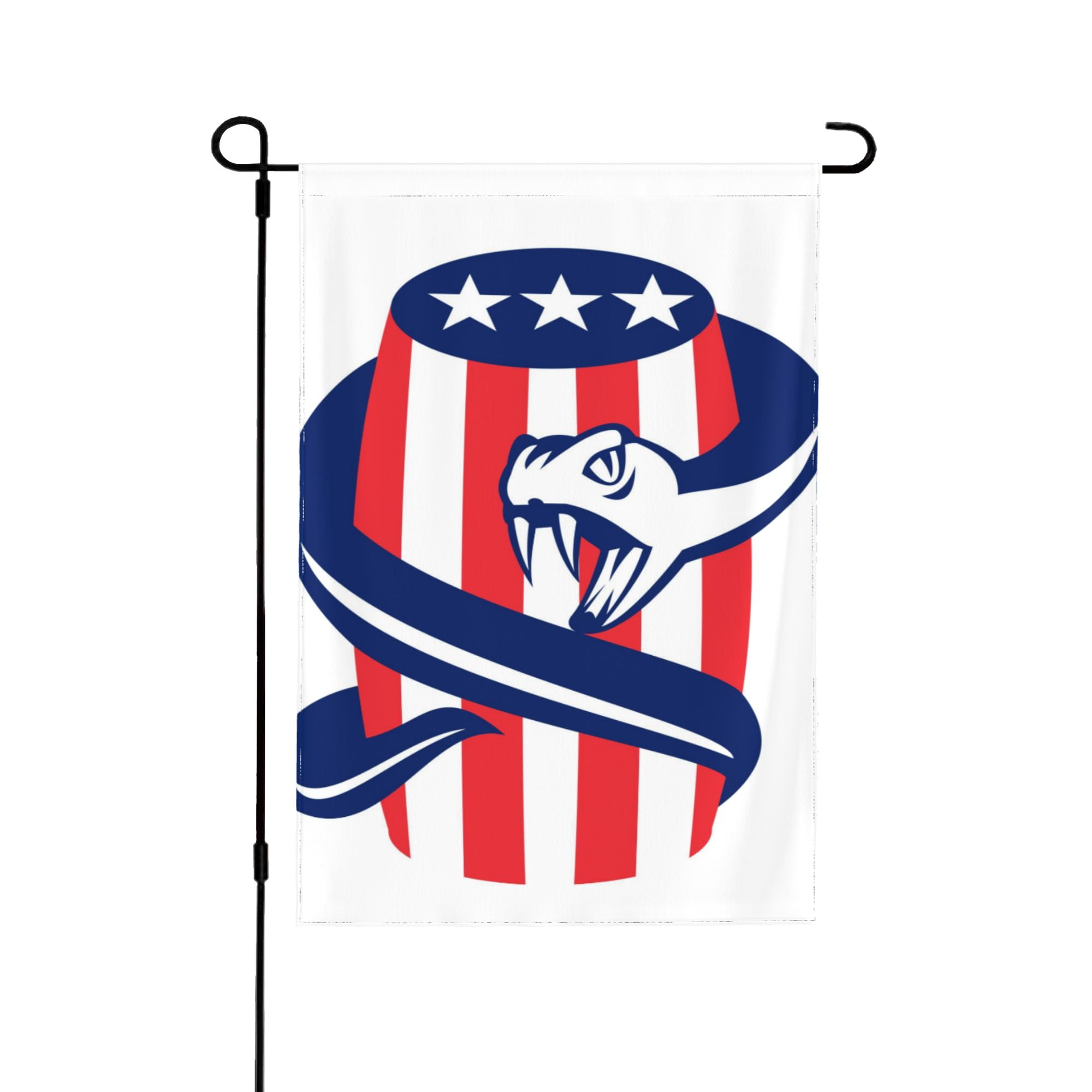 XMXY Viper Snake Usaflag Garden Flags Double Sided,Farmhouse Holiday ...