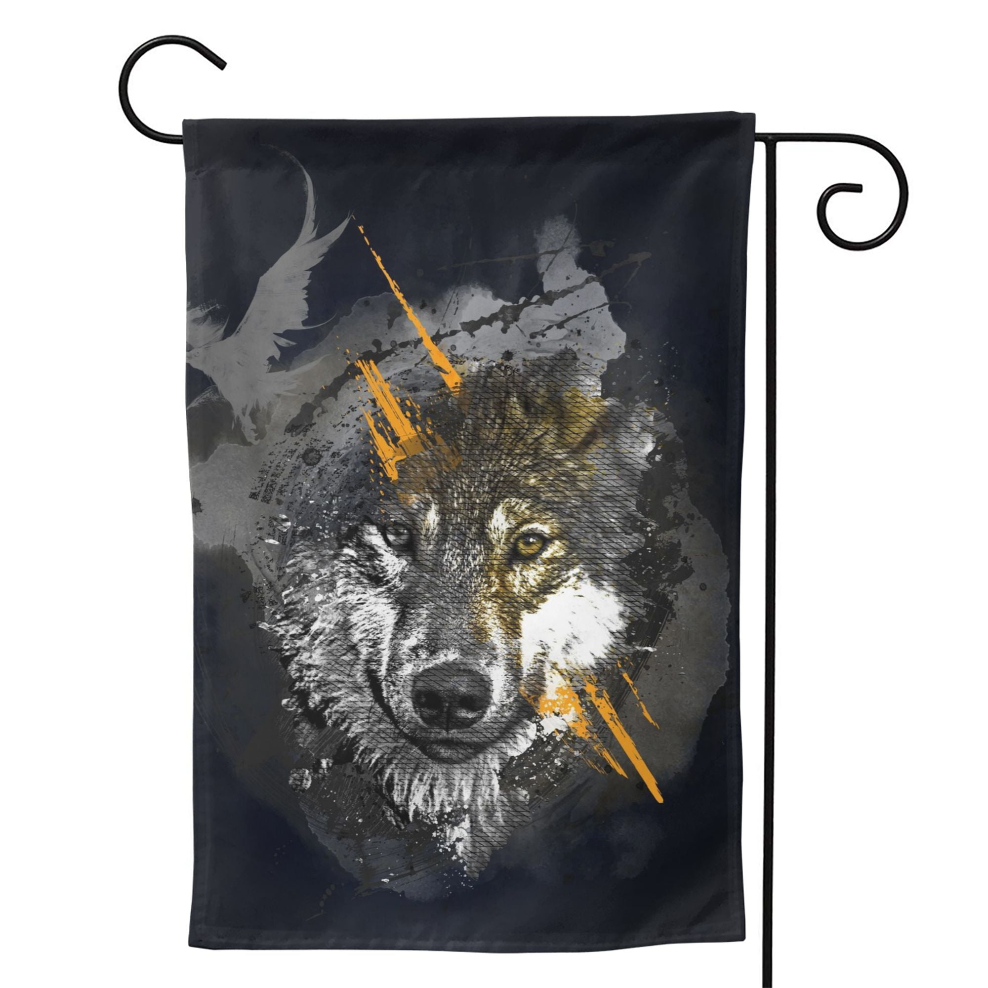 XMXY Wolf Animal Wildlife Garden Flags Double Sided,Farmhouse Holiday ...