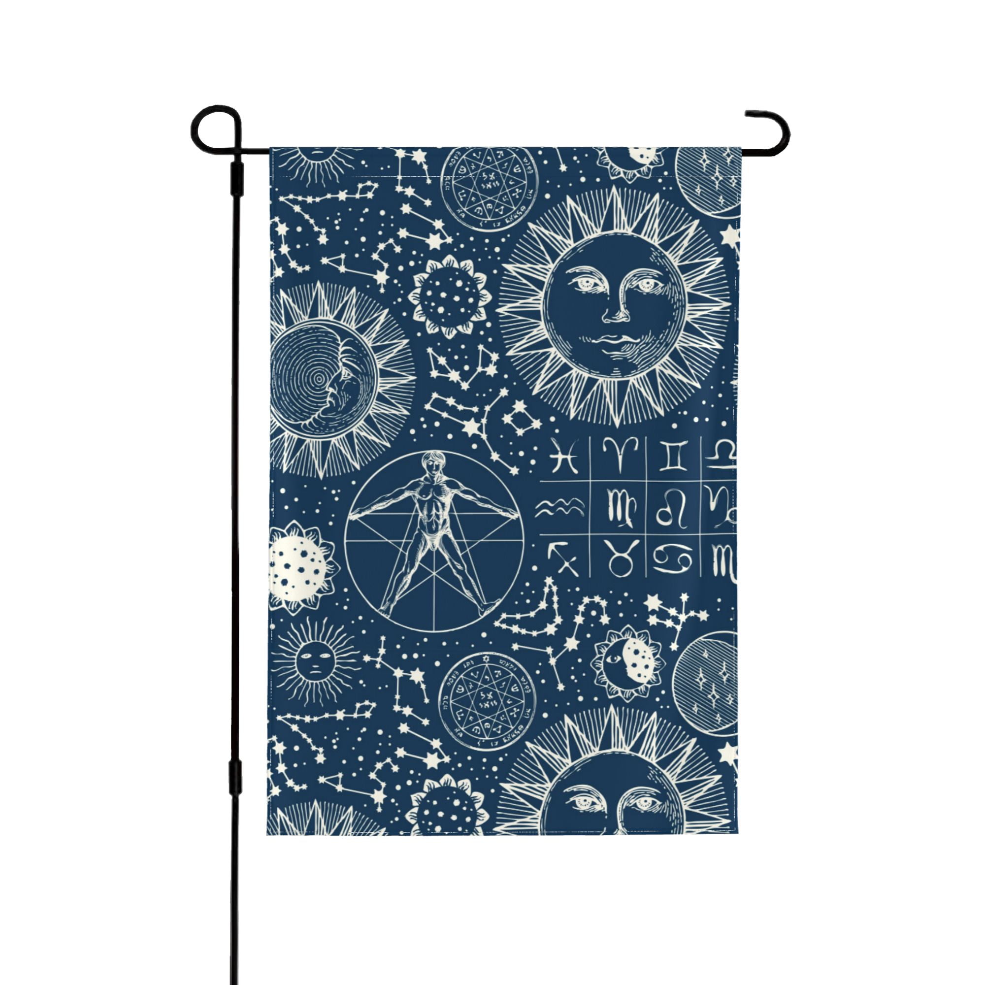 XMXY Zodiac Universe Planet Garden Flags Double Sided,Farmhouse Holiday ...