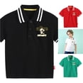 XMYRZ Boys Polo Shirt Coed Fun Cartoon Character Pattern Shirts Relaxed ...