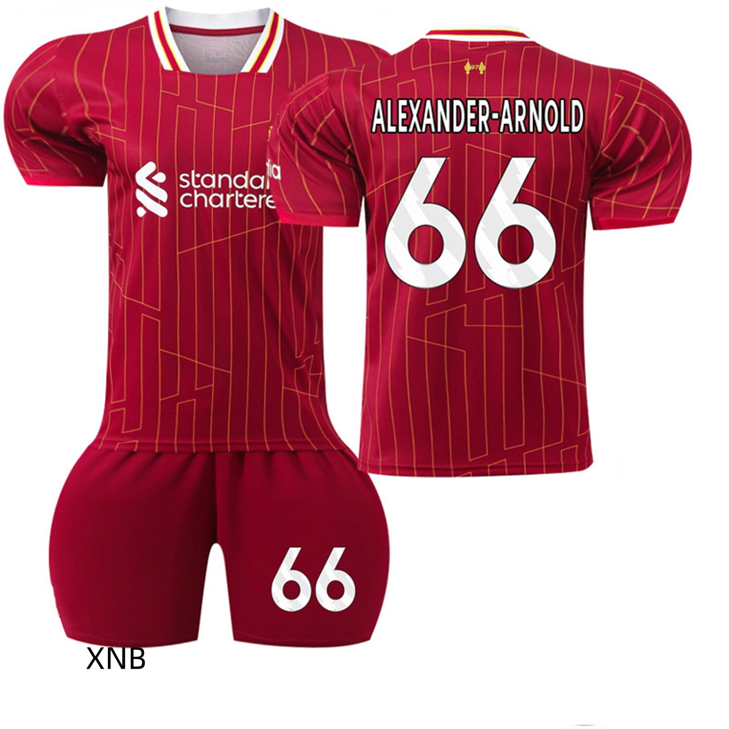 XNB 2024-2025 The Reds Home Jersey #66 Alexander Arnold Sportswear ...