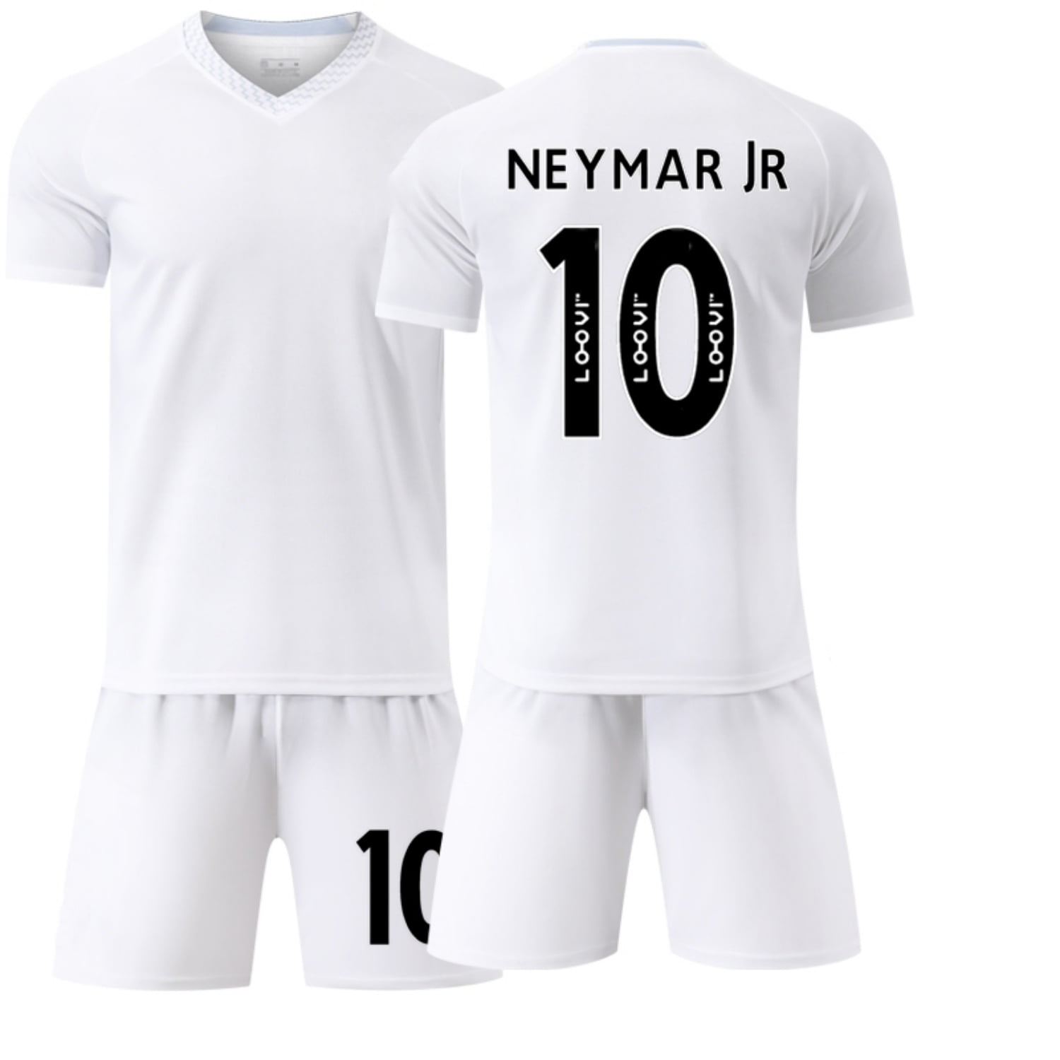 XNB 2025-2026 Santos Home Shirt #10 Neymar Jr Soccer Team Kits and ...