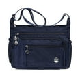 Adibosy Women Shoulder Handbag Roomy Multiple Pockets Bag Ladies
