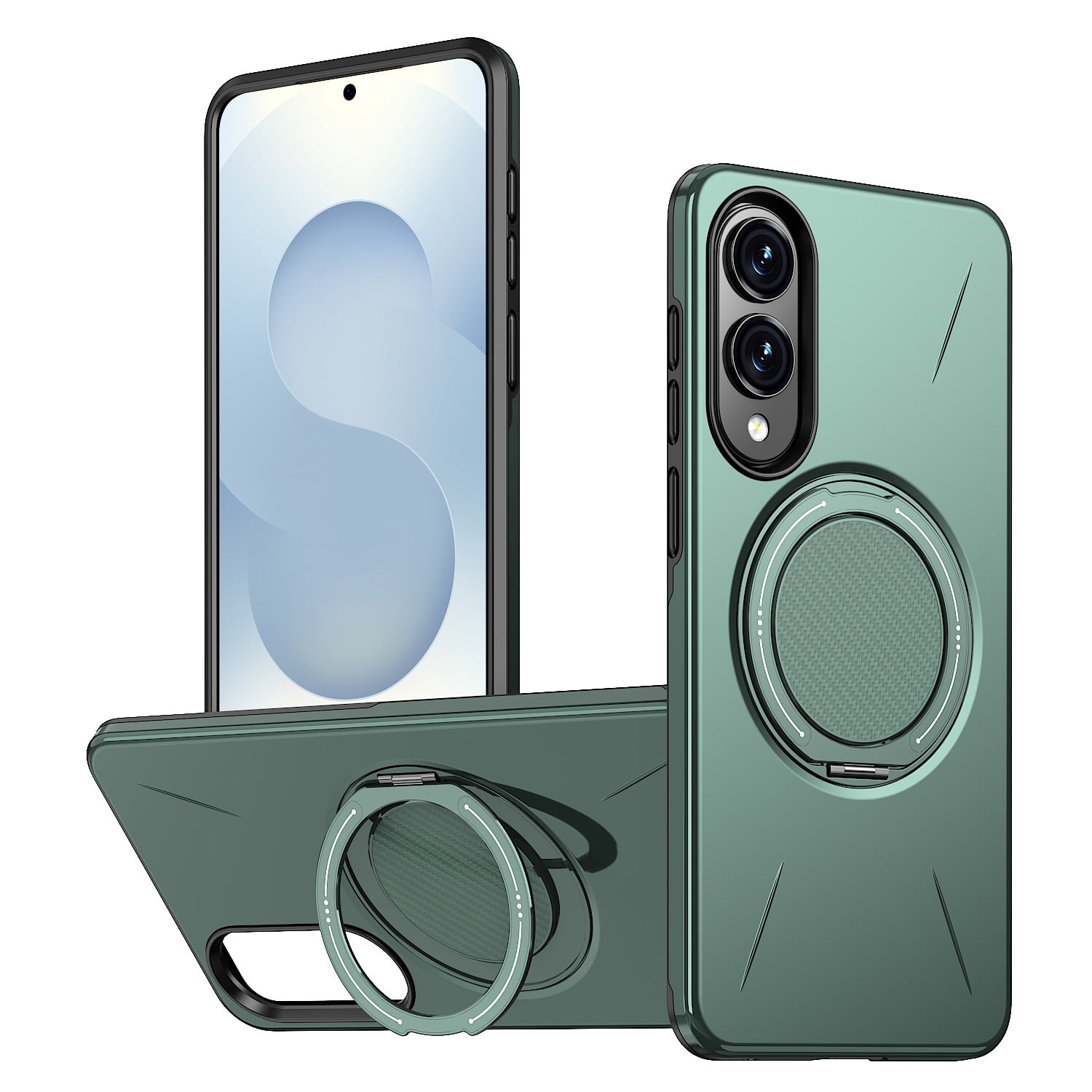 XNB for Galaxy S25 Edge Case Magnetic with Stand, Wireless Charging ...