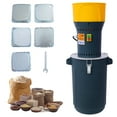 XNGGNG Electric 25L Grain Mill Grinder for Wheat Corn and Feed with 5 ...