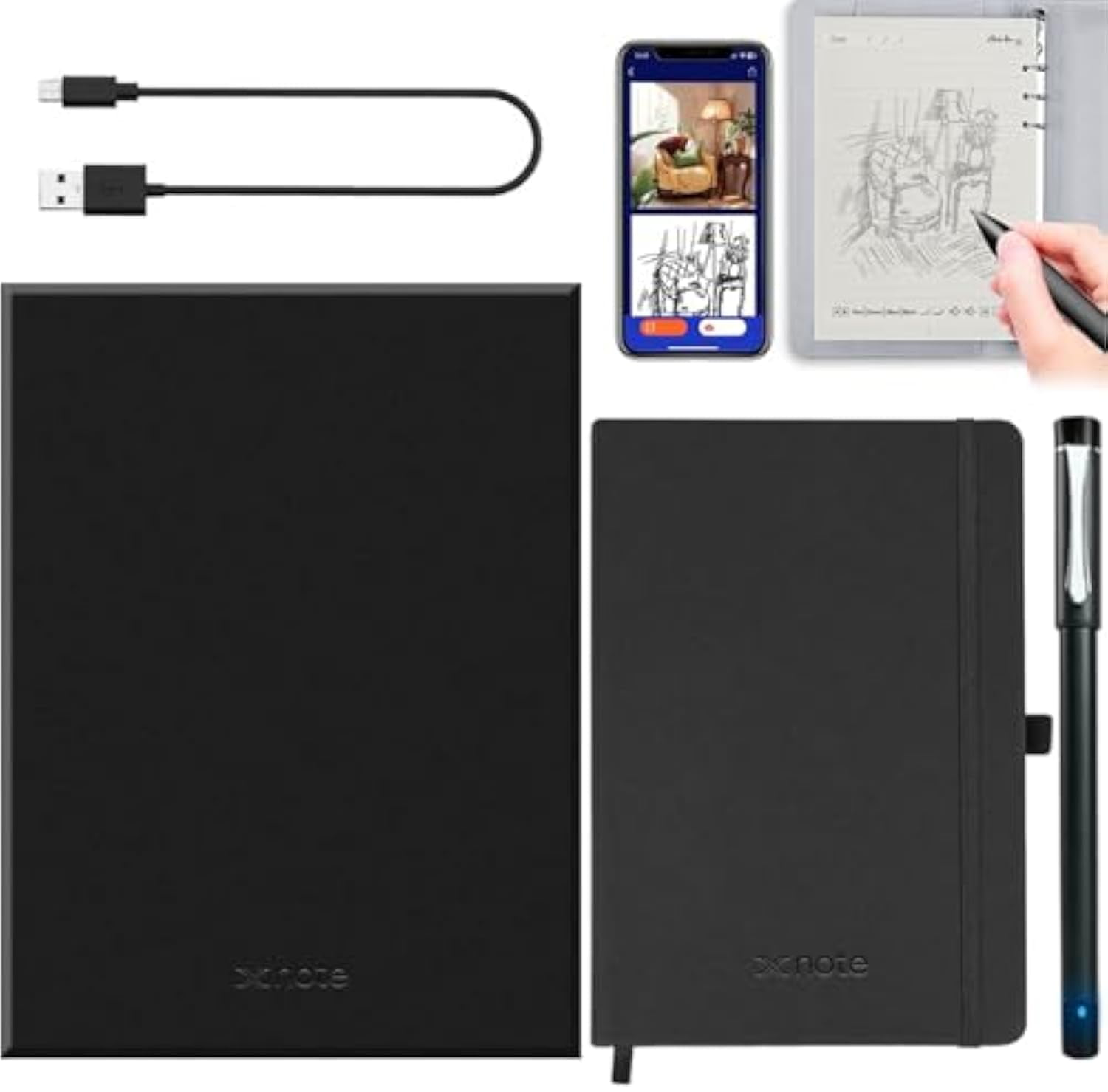 XNote - AI-Powered Smart Writing Set, Digital Notebook with Smart Pen ...
