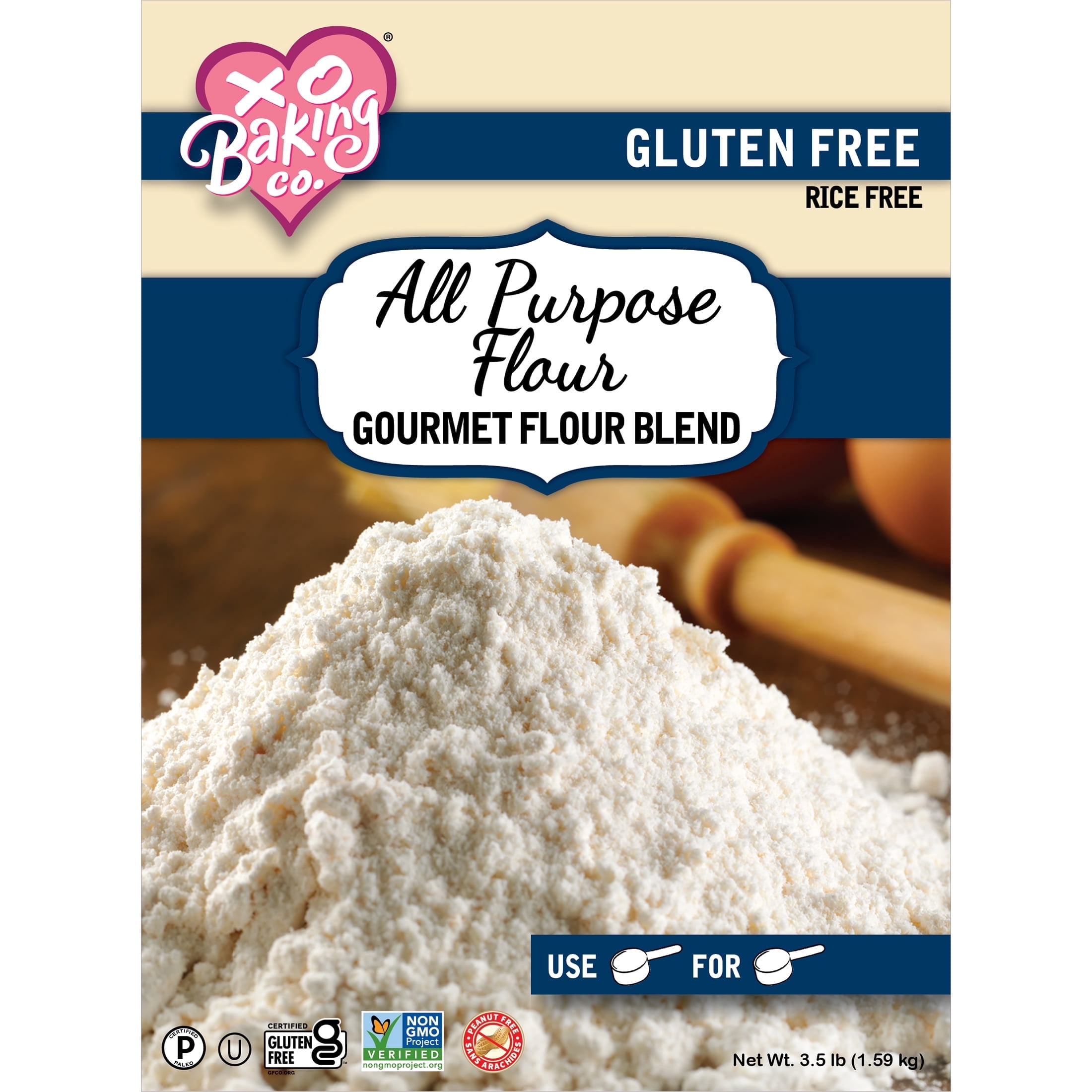 XO Baking Co. Gluten Free All Purpose Flour - Gourmet Flour Blend; Non ...
