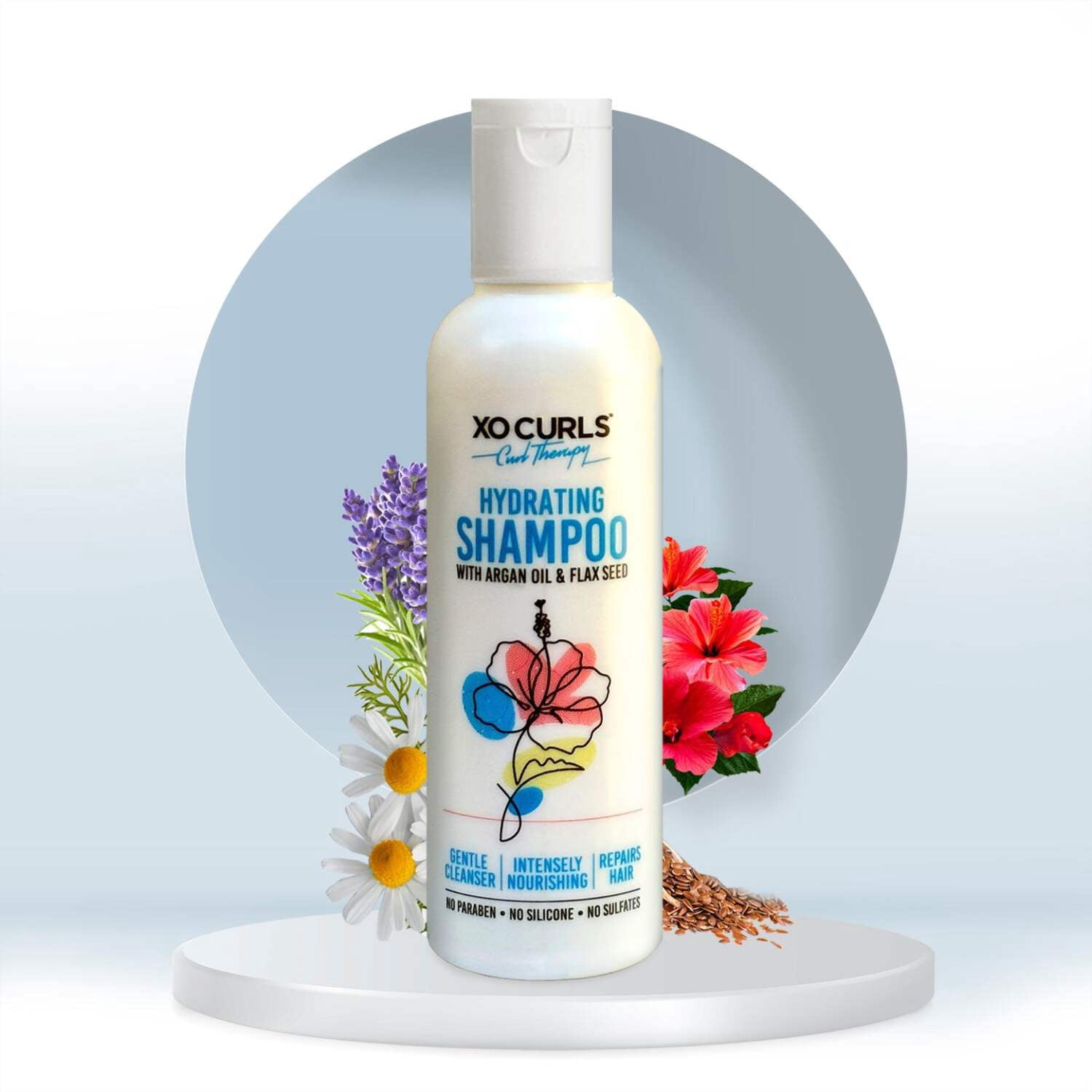 XO Curls Pre Shampoo Wash Hair Oil Treatment with Argan Oil & Avocado ...