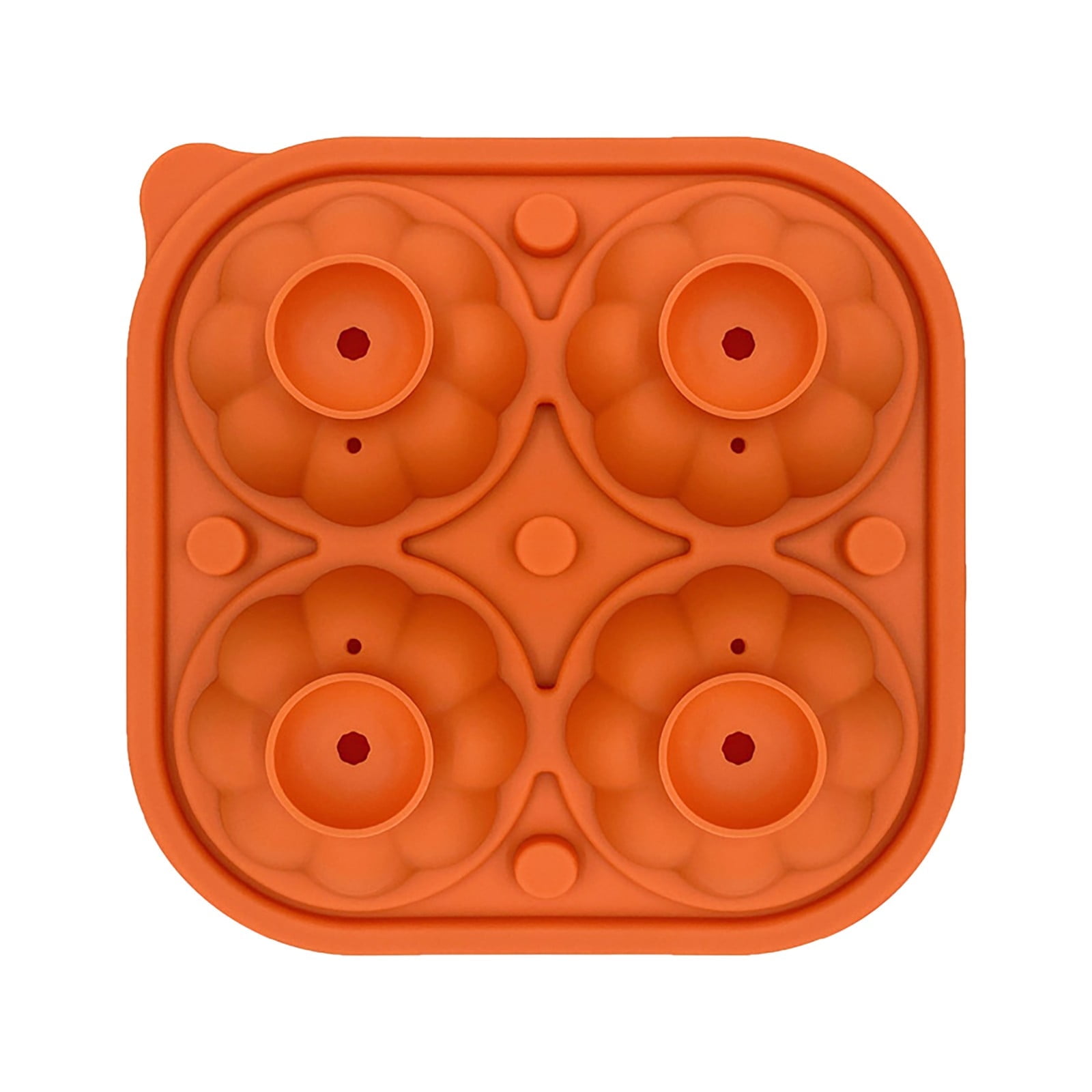 XOAIHY 2024 New 4-Hole Ice Cube Maker - Easy-Release Small Household ...