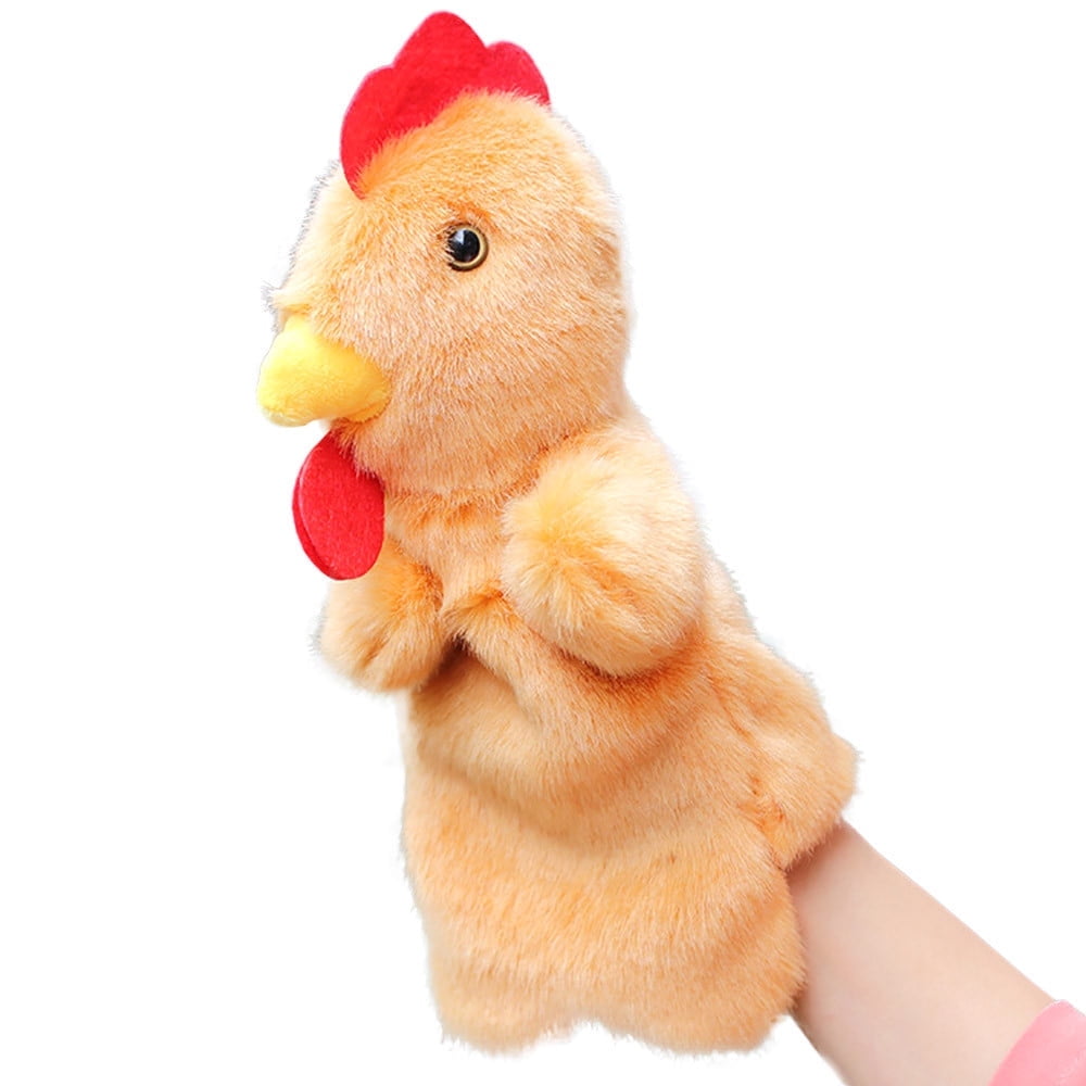 XOAIHY Easter Themed Soft Plush Chicken Hand Puppet - 30cm Tall ...