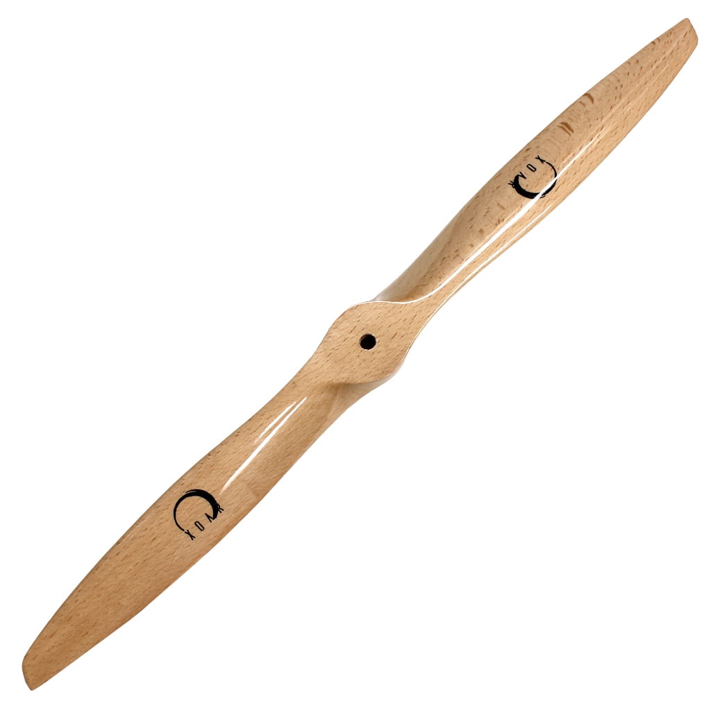 XOAR PJA-P Wood Propeller for Gas RC Airplanes (18x6, Pusher) - Walmart.com