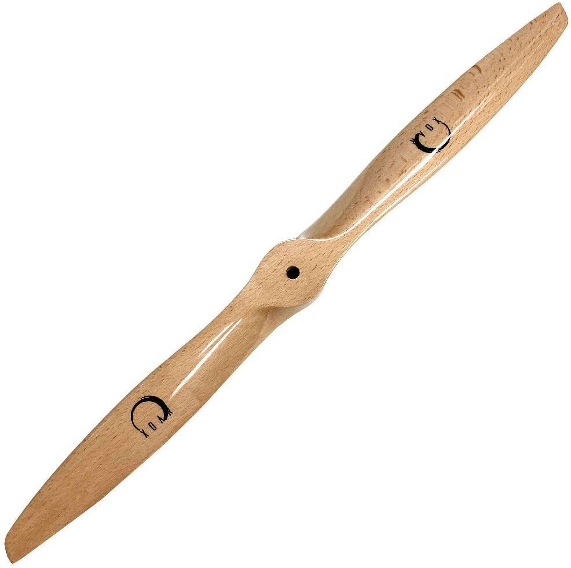 XOAR PJA-P Wood Propeller for Gas RC Airplanes (9x4, Pusher) - Walmart.com