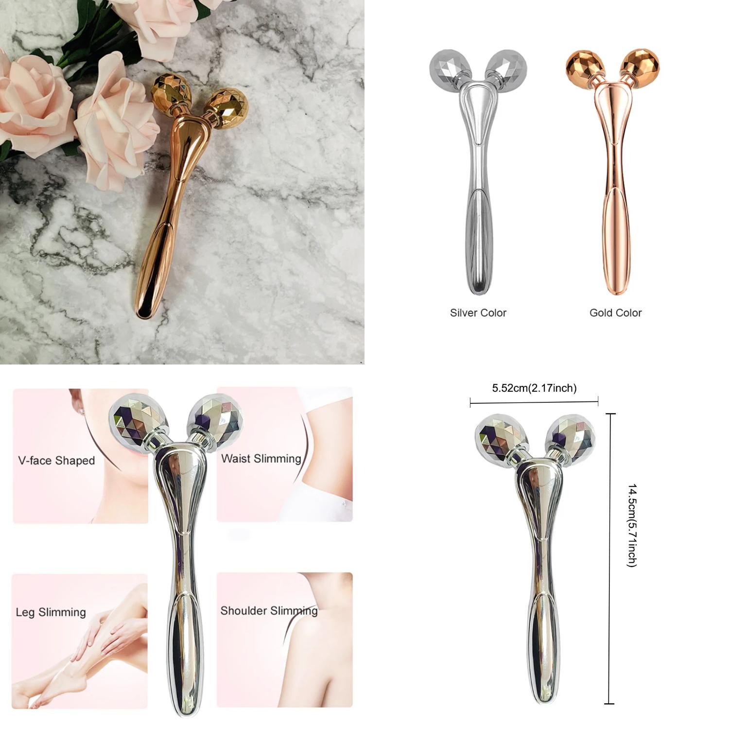 XOCHNGH 3D Facial Roller Massager Body Slimming Anti-cellulite Device ...