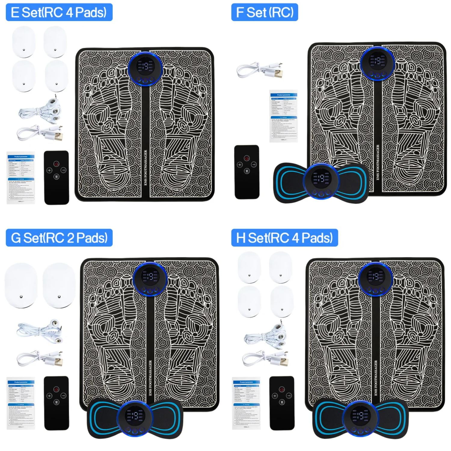 XOCHNGH Enhanced portable EMS foot massager pad for ultimate relaxation ...