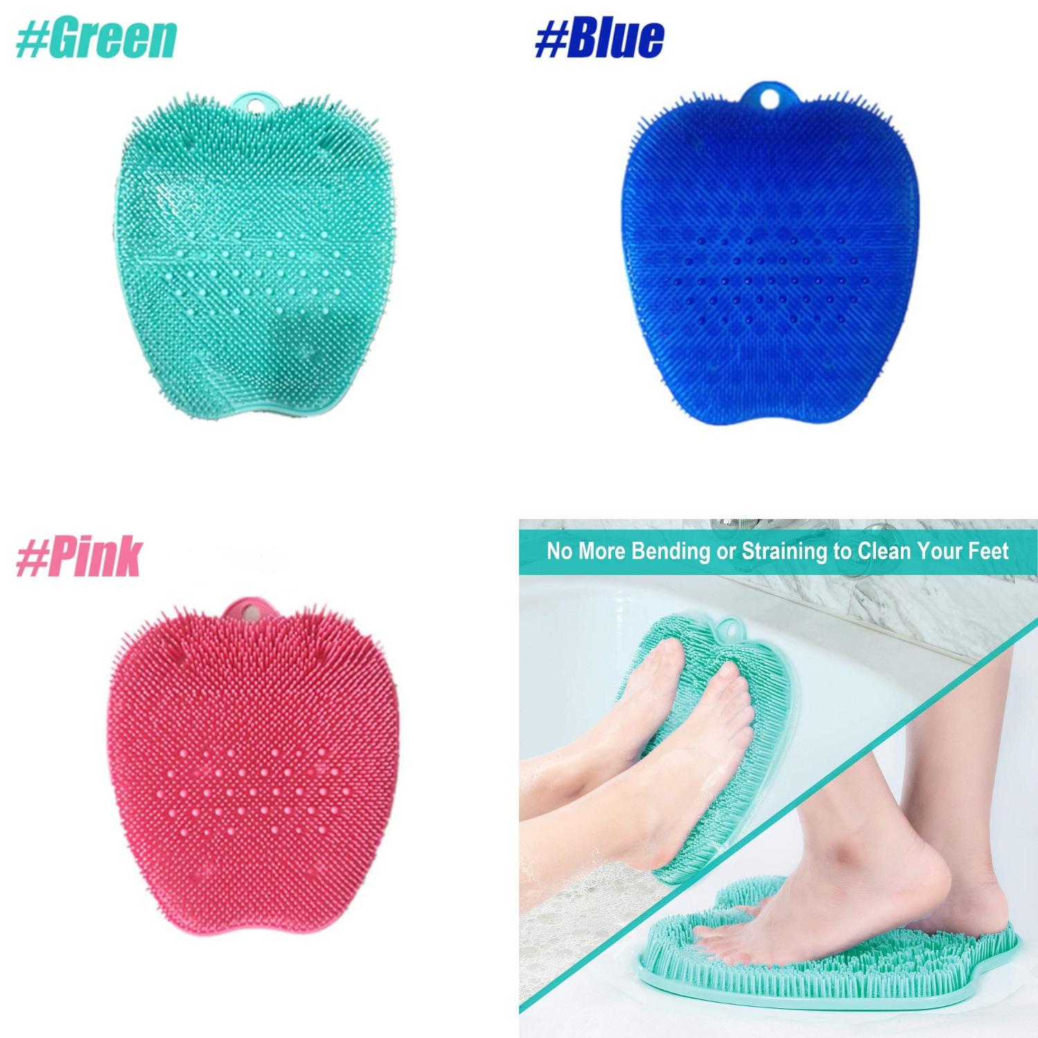 XOCHNGH Large Shower Foot Scrubber Mat Foot Circulation & Relieve Tired ...