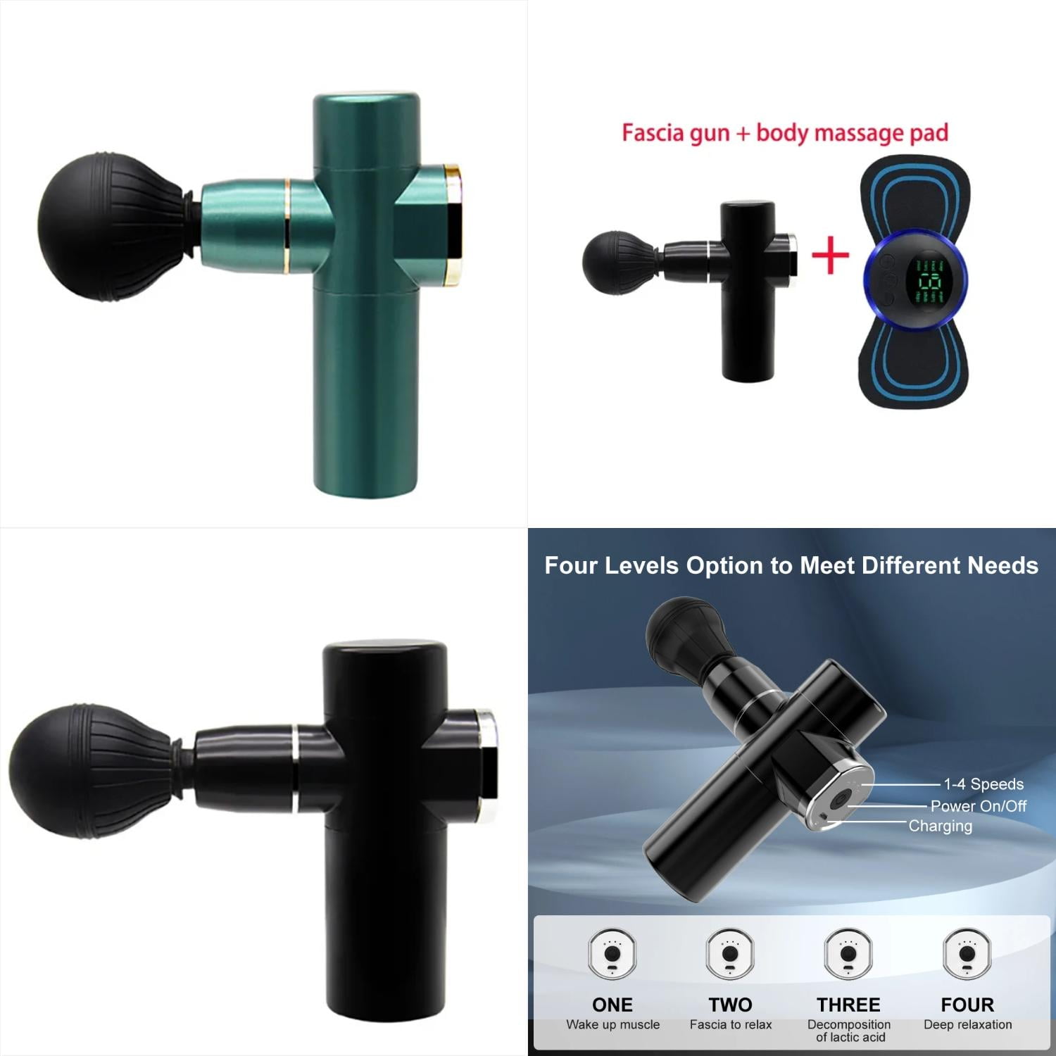 XOCHNGH MINI Fascia Gun Small Vibrator Muscle Relaxant Portable ...