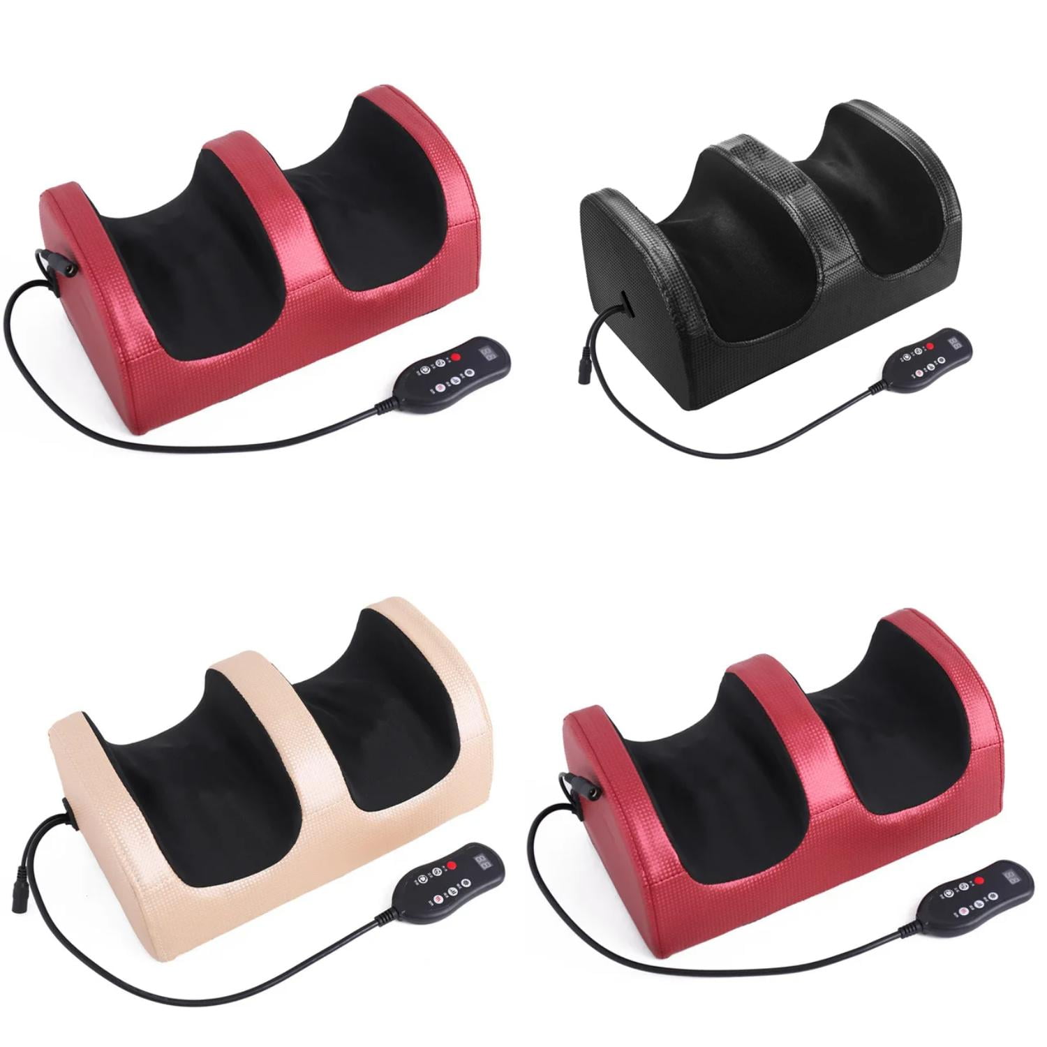 XOCHNGH Relaxing Hot Shiatsu Foot Massager Machine with Remote Control ...