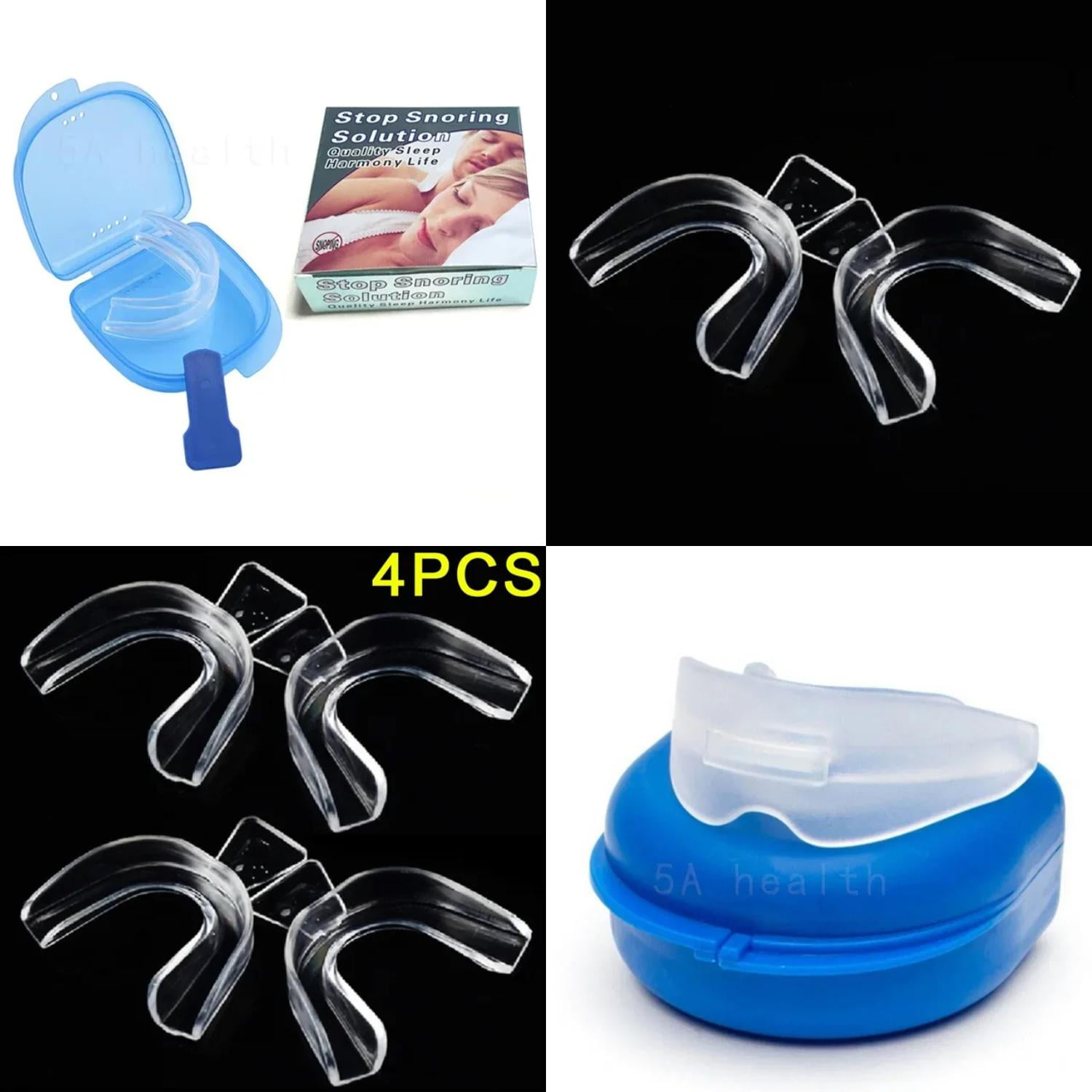 XOCHNGH Silicone Stop Snoring Anti Snore Mouthpiece Apnea Guard Bruxism ...