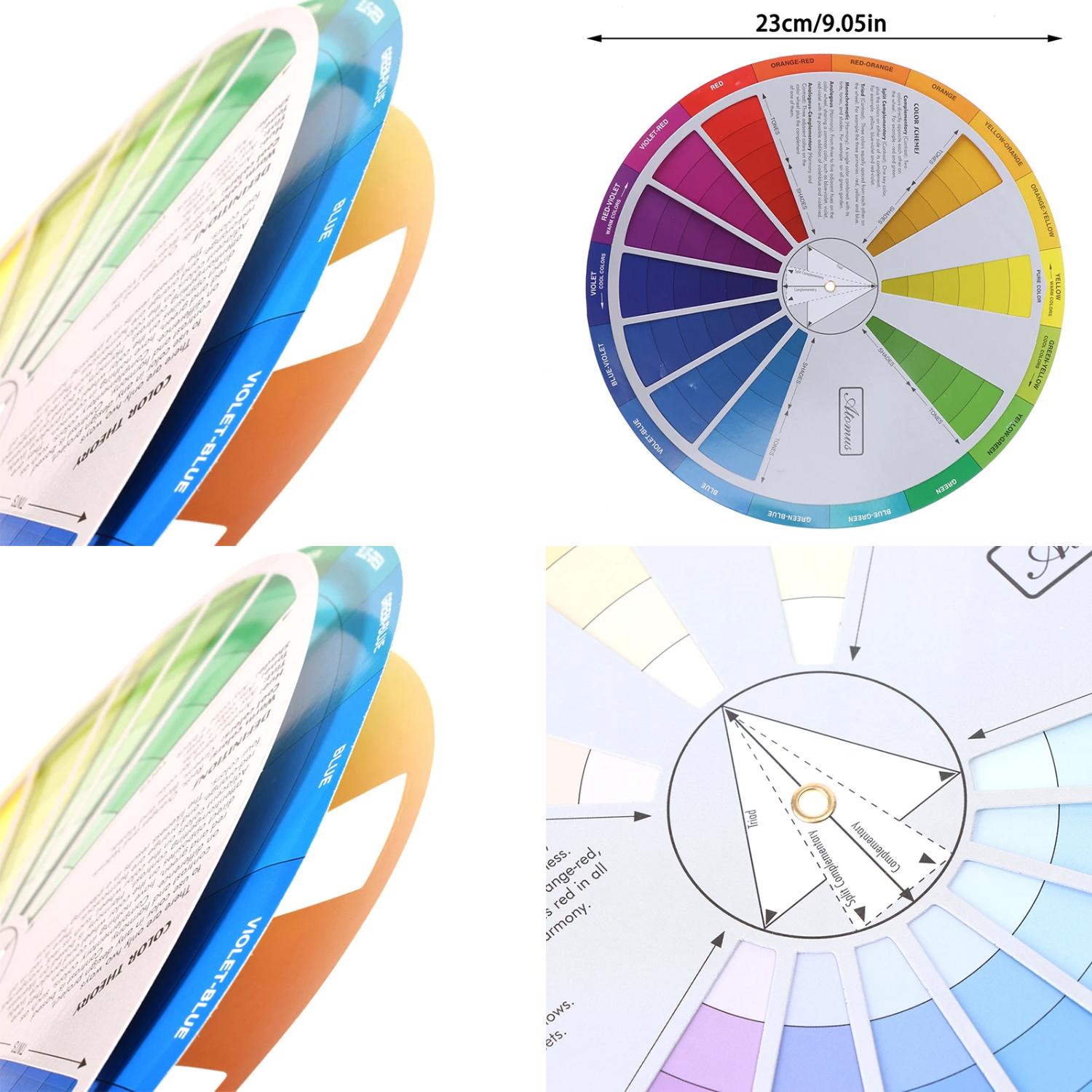 XOCHNGH Vibrant Colorful Rotating Ink Mixing Wheel for Dynamic Paper ...