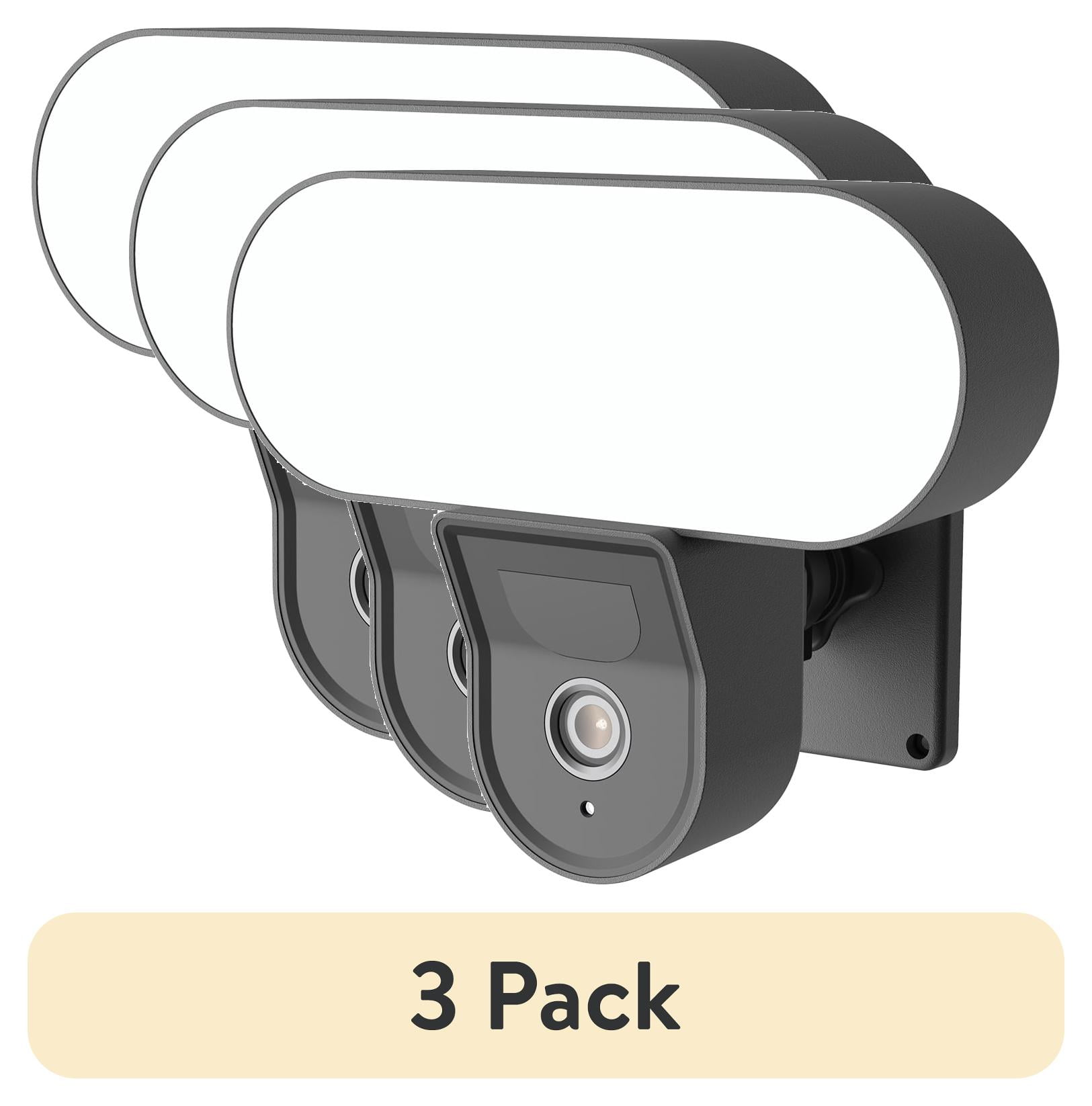 (3 pack) XODO Smart Home Security Camera - Wi-Fi Floodlight, Motion ...