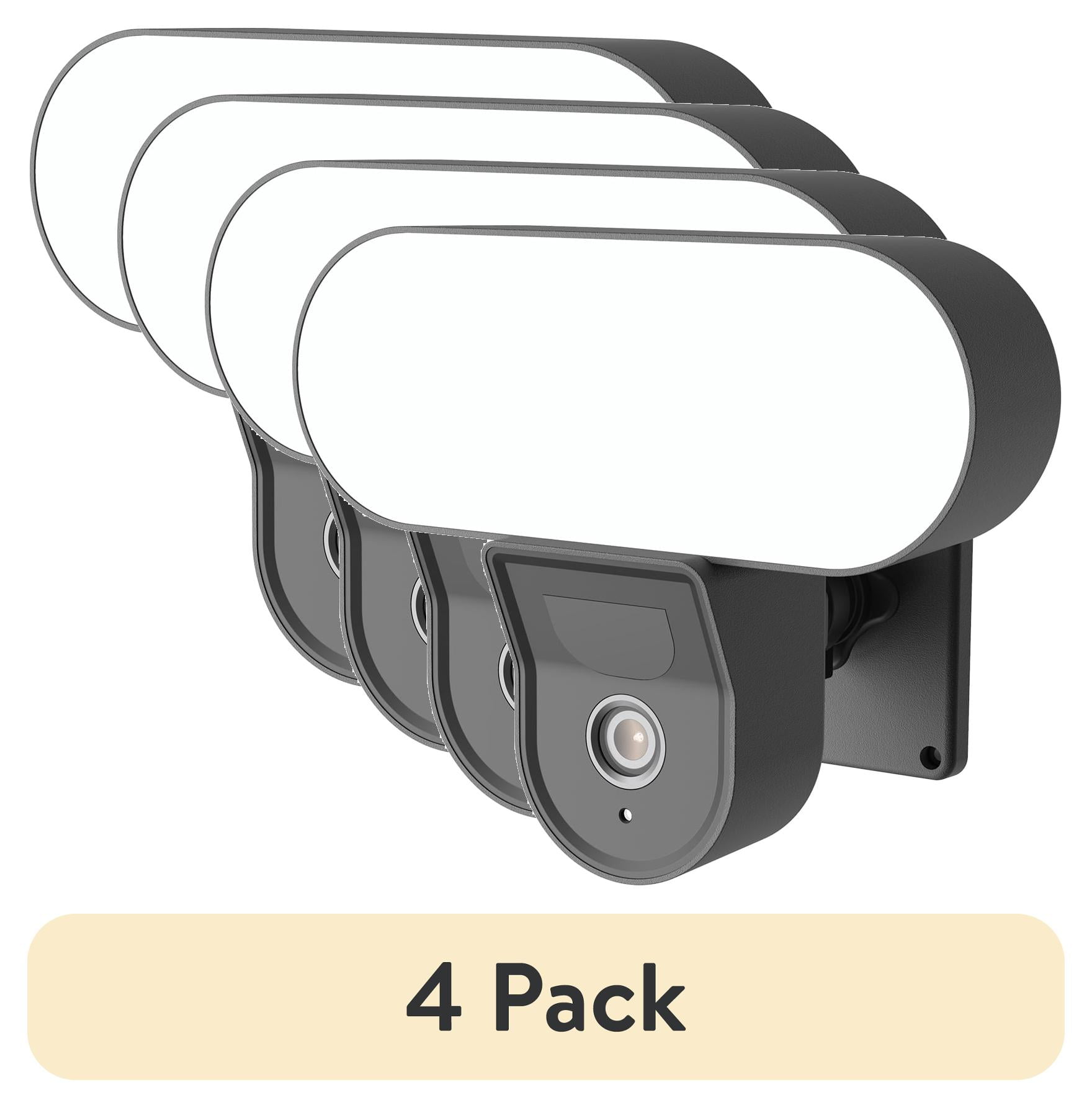 (4 pack) XODO Smart Home Security Camera - Wi-Fi Floodlight, Motion ...