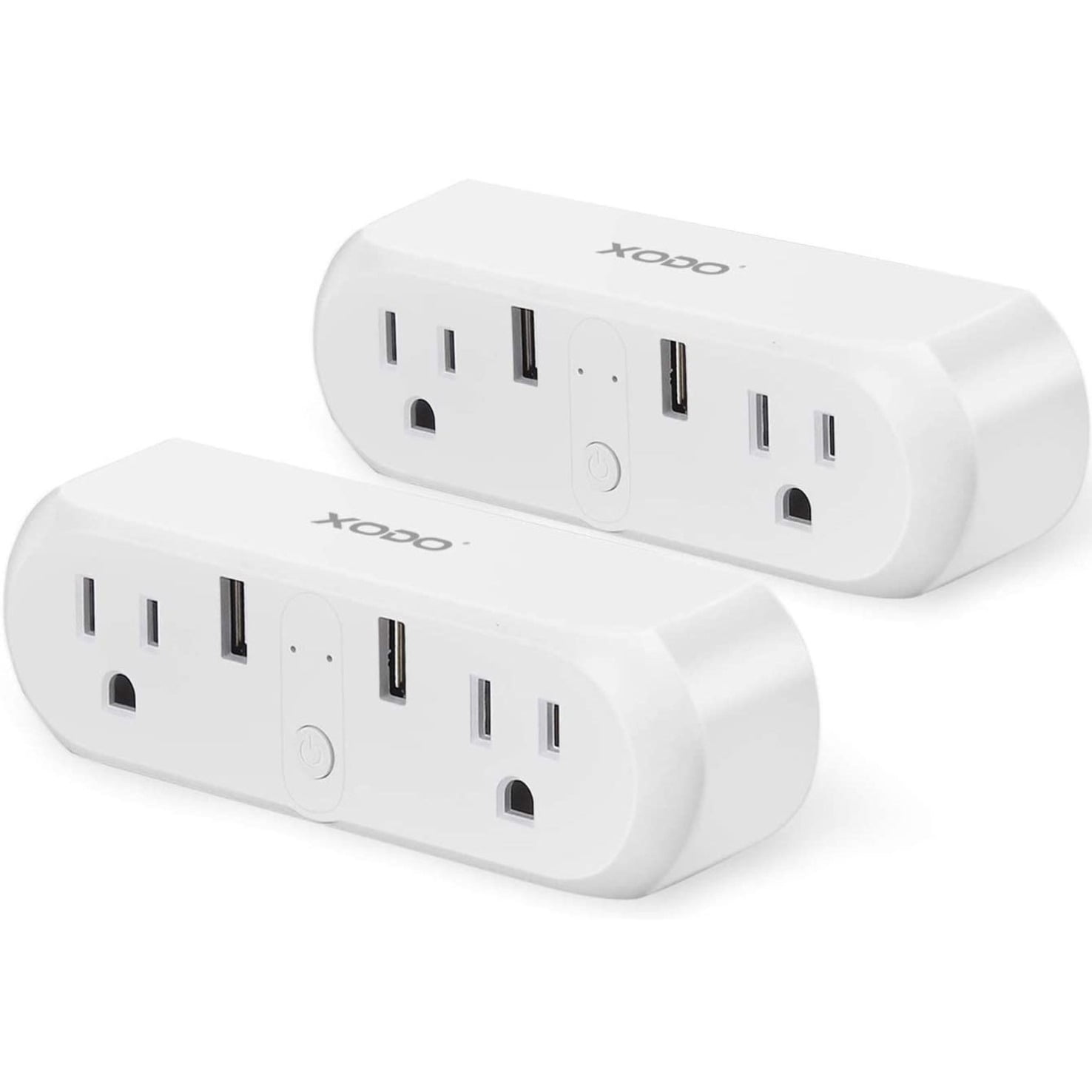 XODO Wi-Fi Smart Plug, Surge Protection, USB Charging, Voice Control ...