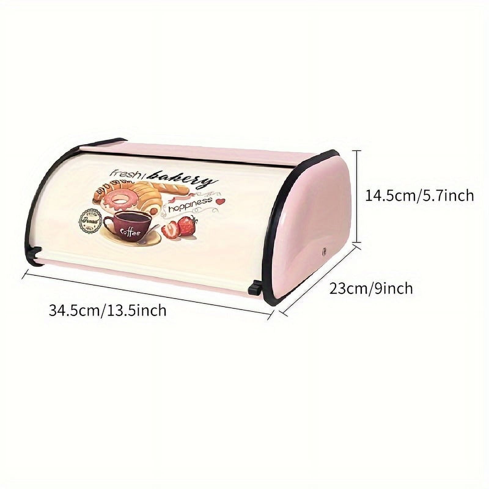 XOGNGZH Luxury Iron Bread Box Vintage Bread Container Fresh Bakery ...
