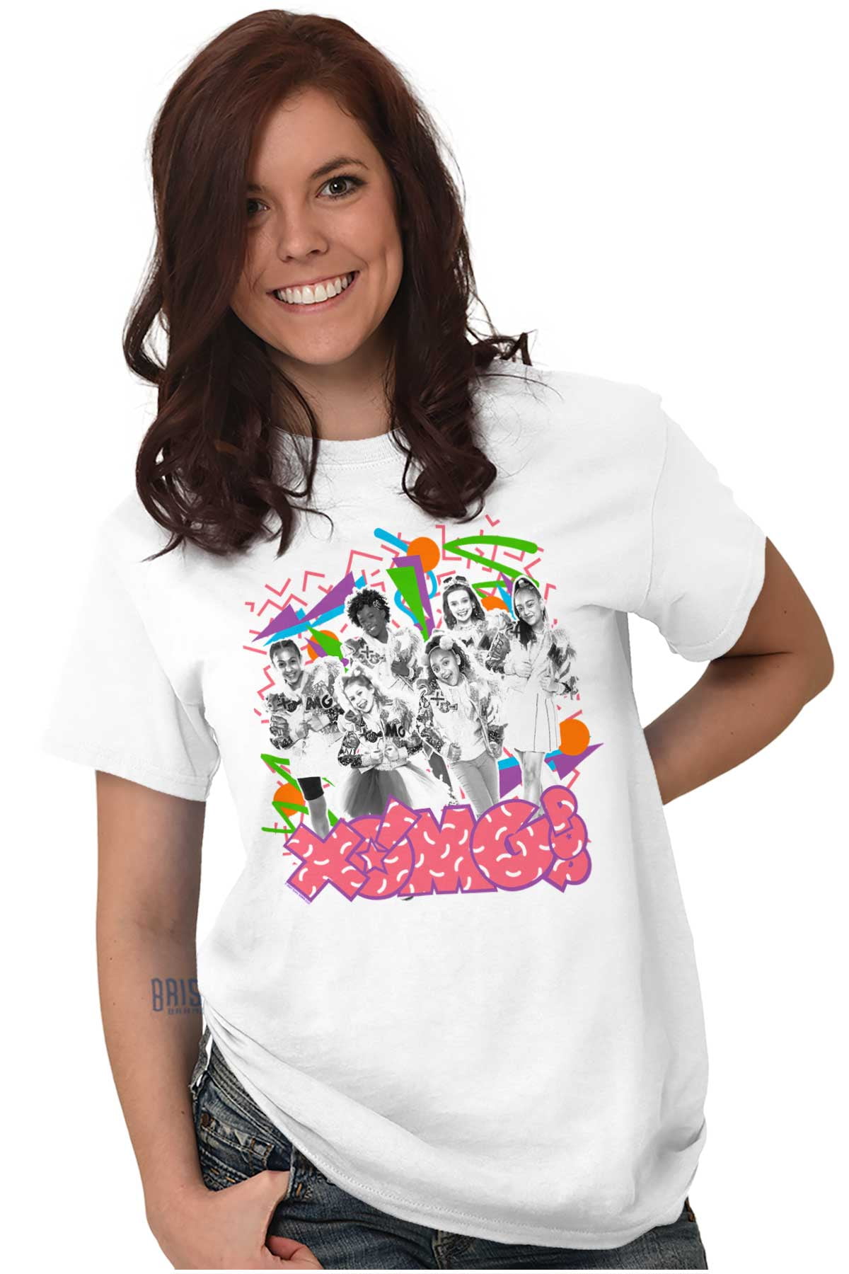 XOMG POP 1990s Retro Throwback Band Women Plus Size Graphic Tee Tees ...