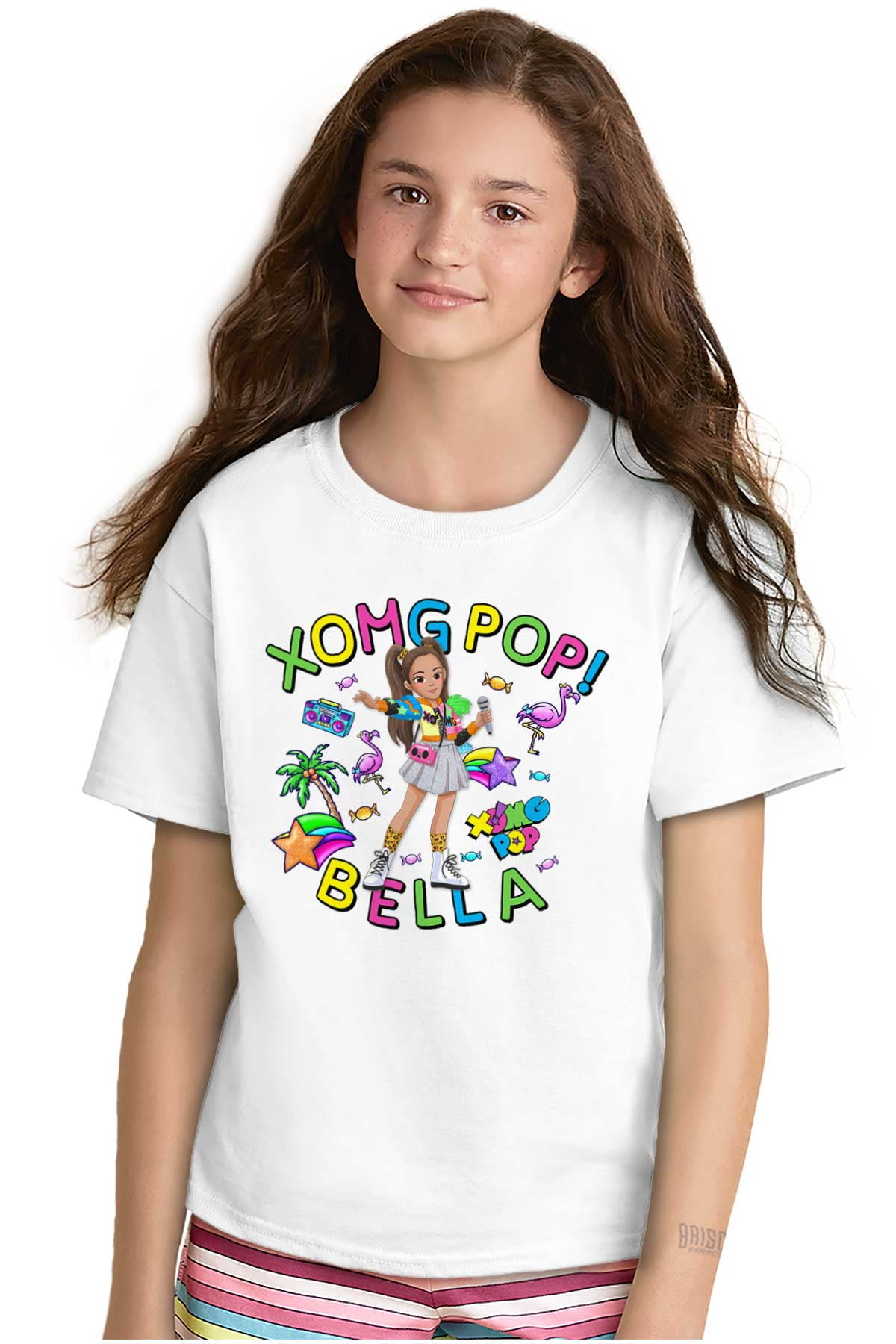 XOMG POP Bella Star Power Cartoon Girls Kids T Shirt Tees Teen Brisco ...