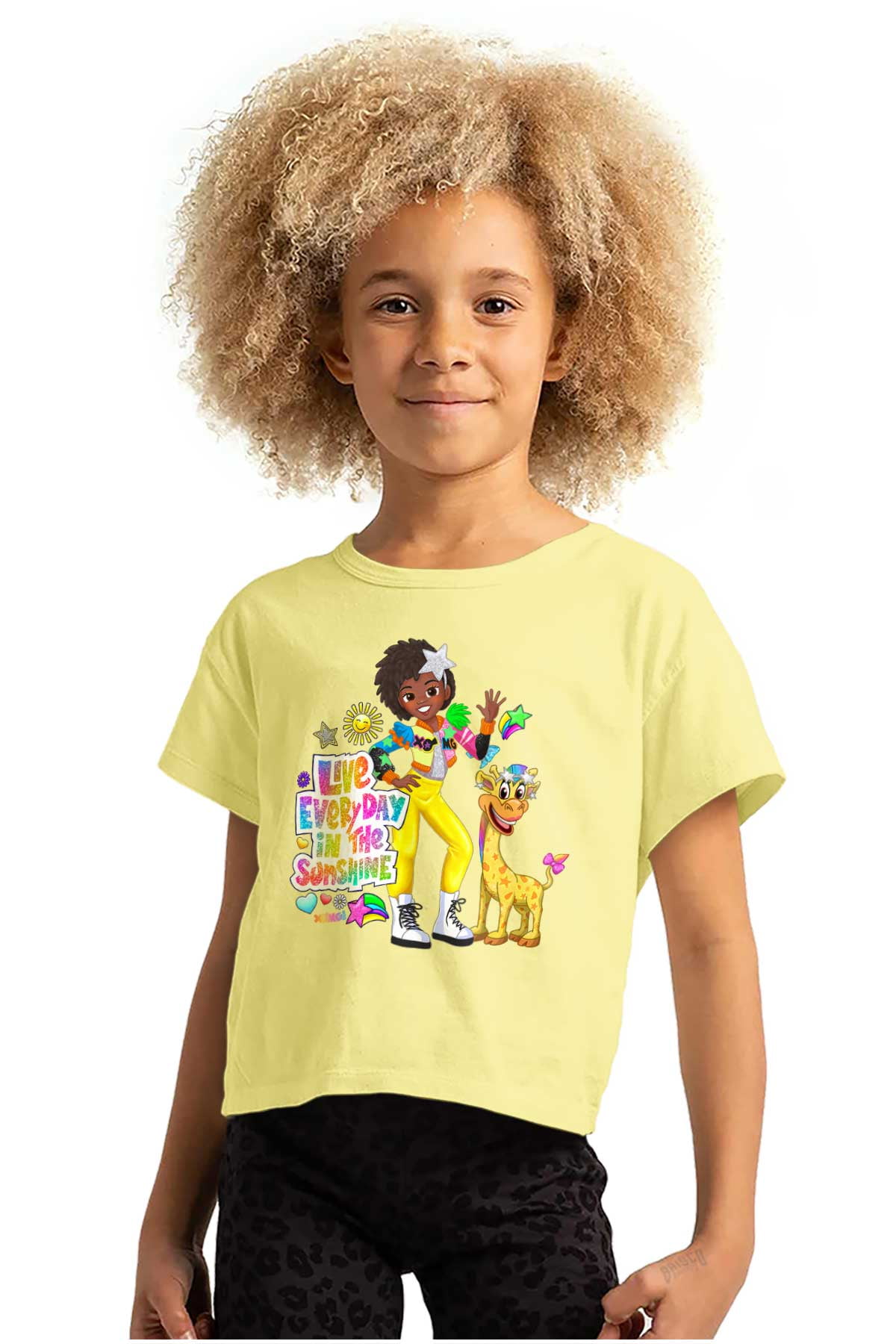XOMG POP Brooklynn Everyday Sunshine Women's Tee Brisco Brands L ...