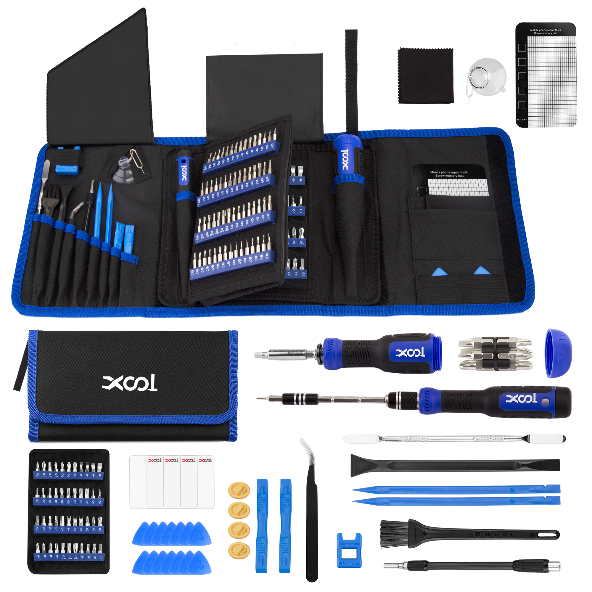 Yescom 16 in 1 Mobile Phone Repair Tools Set Screwdrivers Repair Kit ...