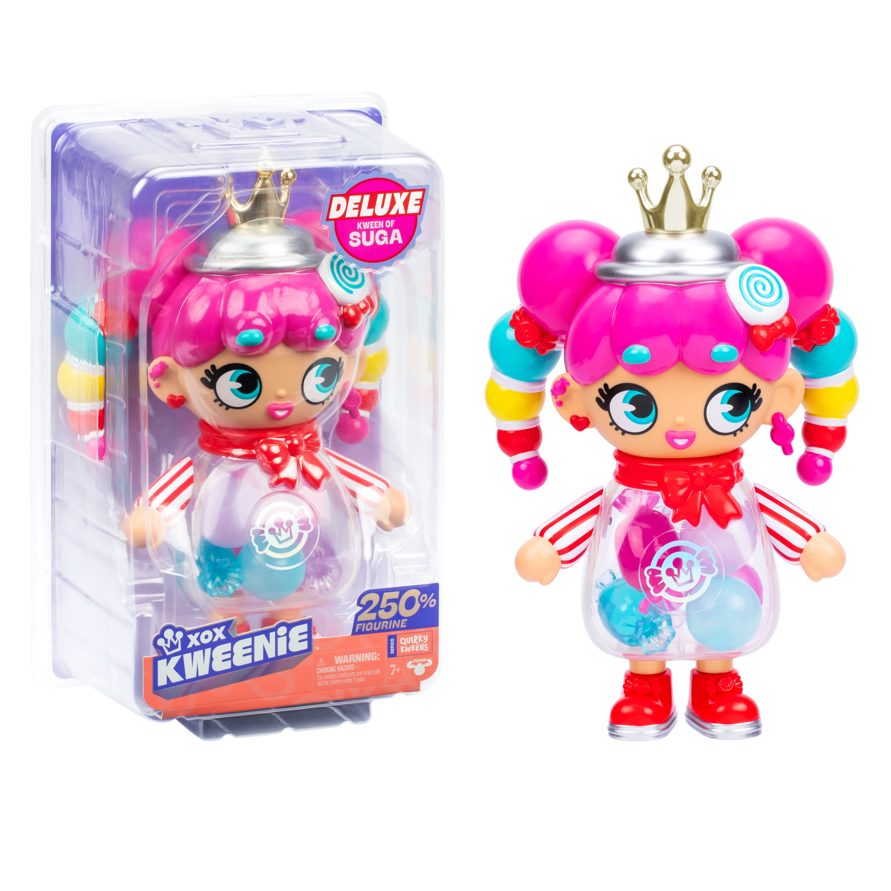 XOX Kweenie Deluxe Kween of Suga 11" Mega Size Doll, Include Display ...