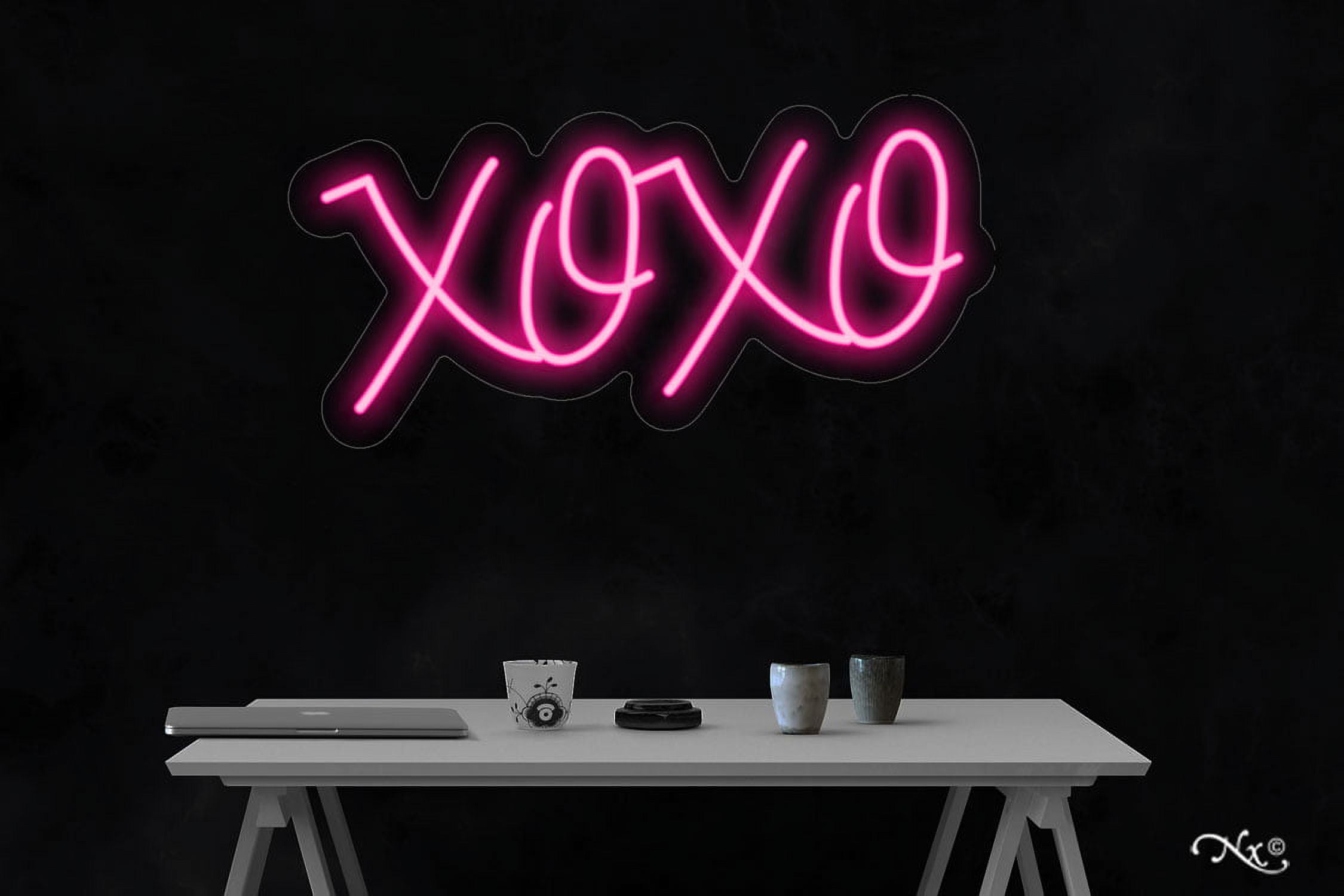 XOXO-LED Neon Sign Made in USA - Walmart.com