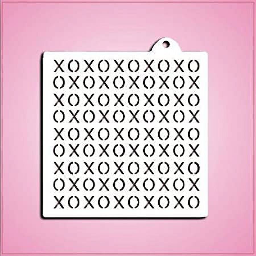 XOXO Pattern Stencil 5.5” x 5.5” - Walmart.com