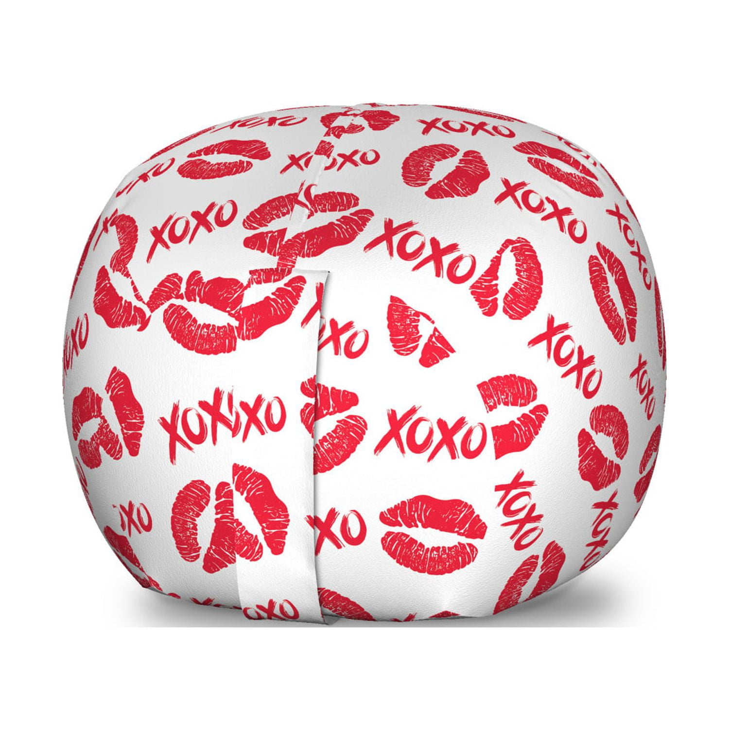 XOXO Storage Toy Bag Chair, Lipstick Kisses and XOXO Acronyms Pattern ...