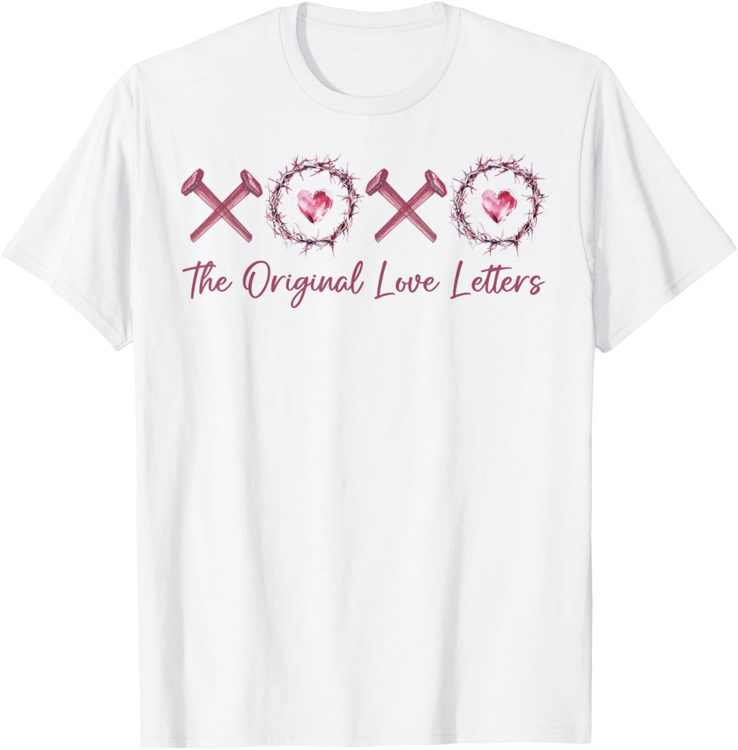 XOXO The Original Love Letter Christ Love Day Christian T-Shirt ...