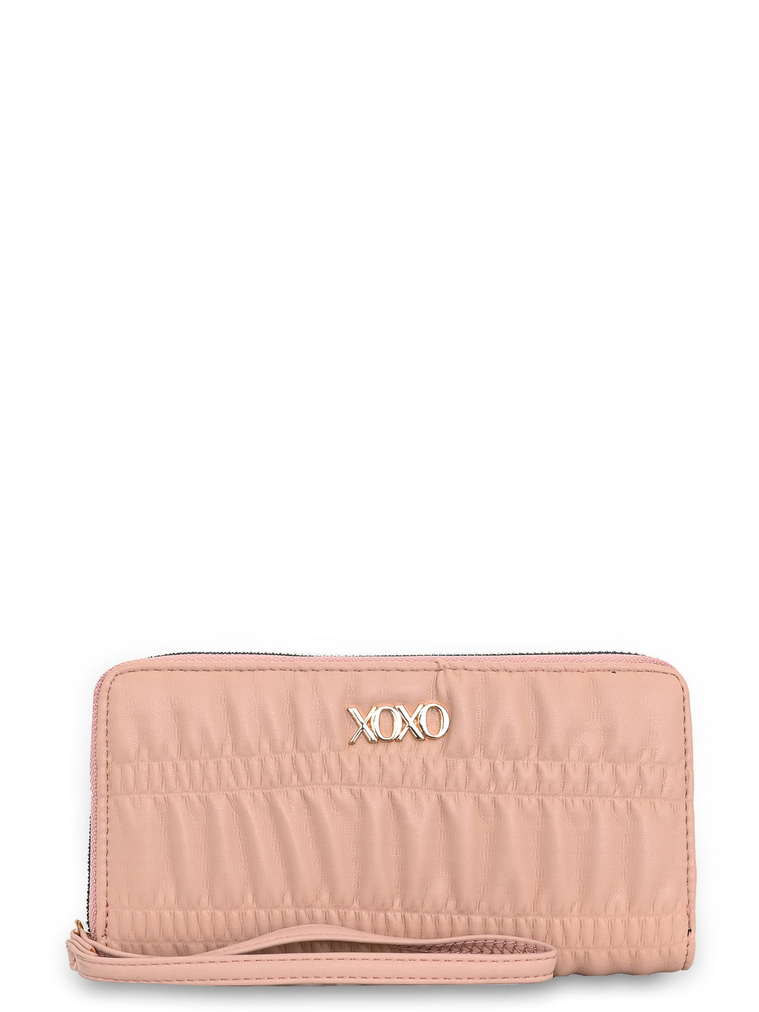XOXO Zip Around Wristlet Wallet - Phone Slot & Card Holders - Walmart.com
