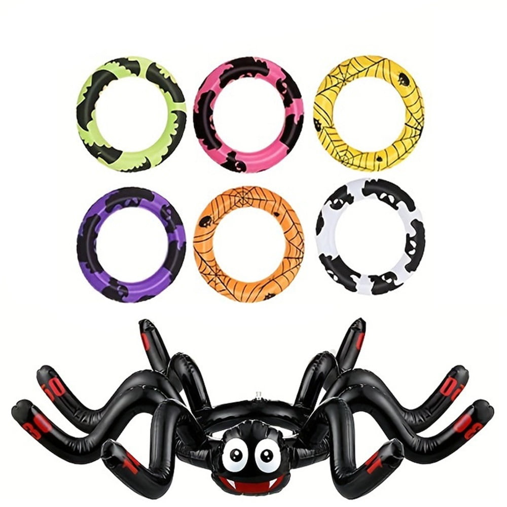 XOXODG PVC inflatable toy octopus ring octopus ring spider ring ...
