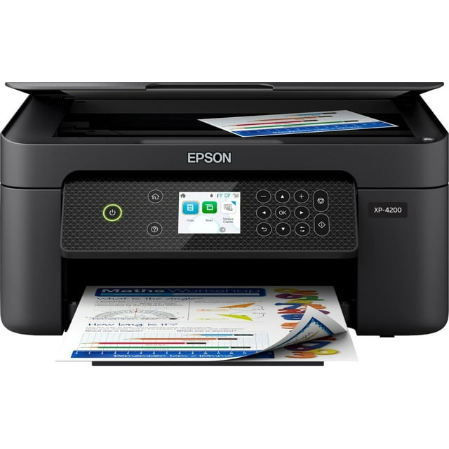 XP-4200 All-in-One Inkjet Printer (Black) - Print/Scan/Copy, Mobile ...