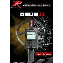 XP DEUS II Fast Multi Frequency Metal Detector with 11" FMF Search Coil w/MI-4 - Walmart.com