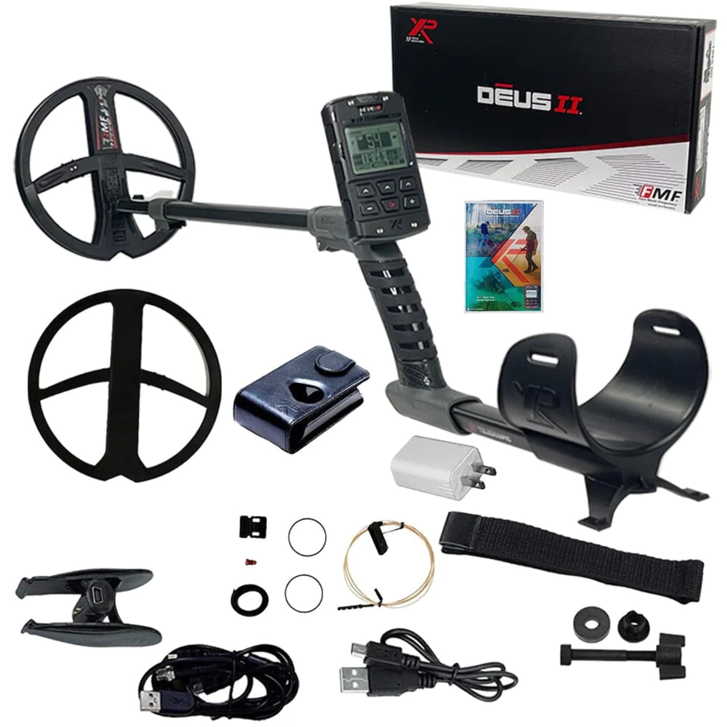 XP Deus II WS6 Master Handheld Metal Explorer, Multi-Frequency Detector de Metales - Walmart.com