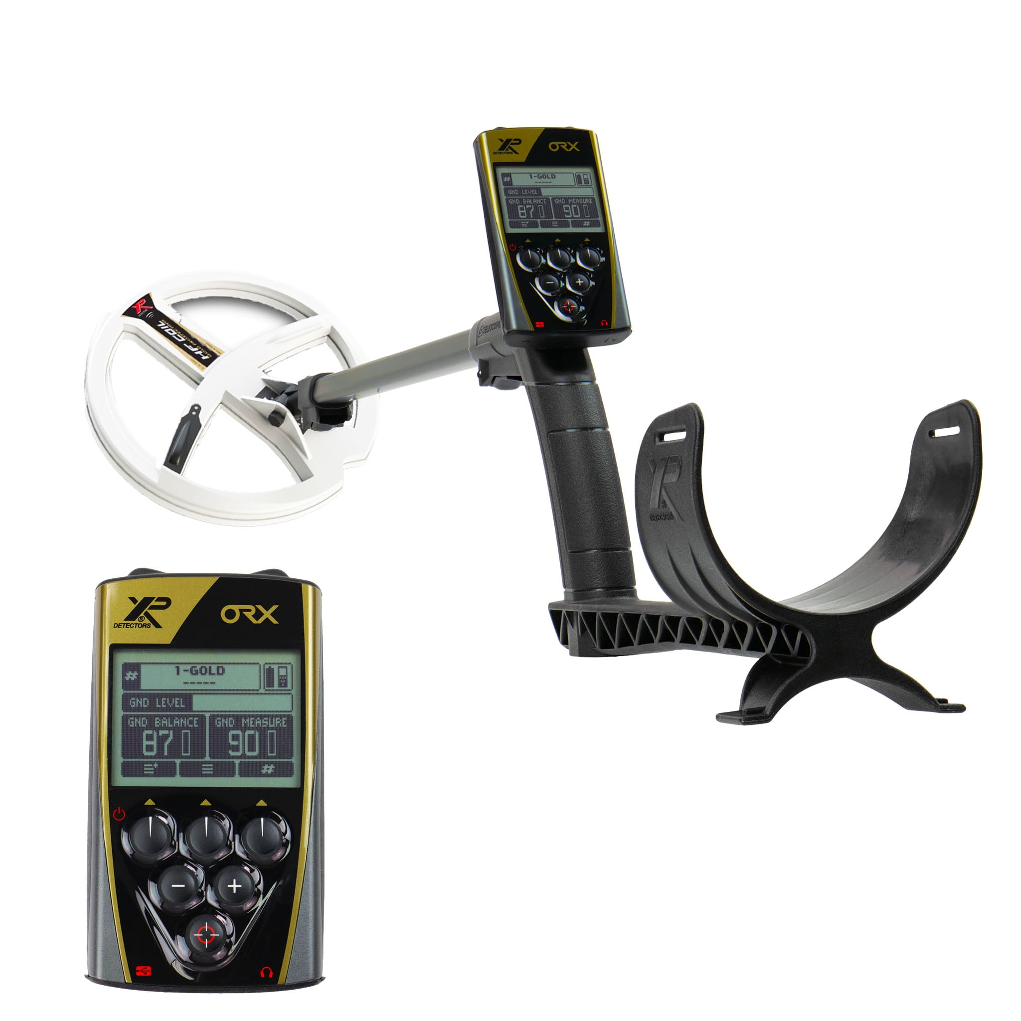 "XP ORX Fast Tracker Metal Detector for Golden Coins with 9"" HF Coil ...