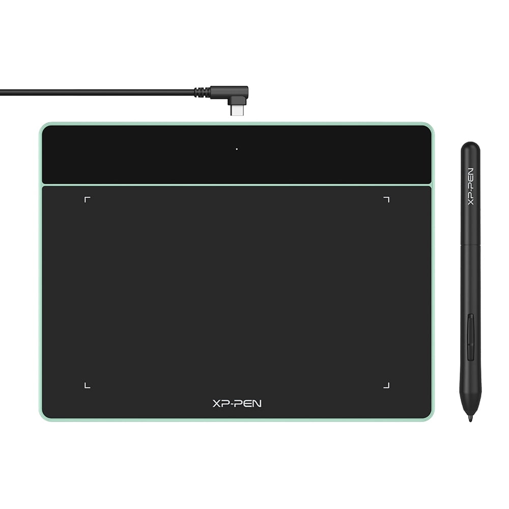 XP Pen Deco Fun XS OSU Tablet, 4x3 Inches, Stylus, Green - Walmart.com