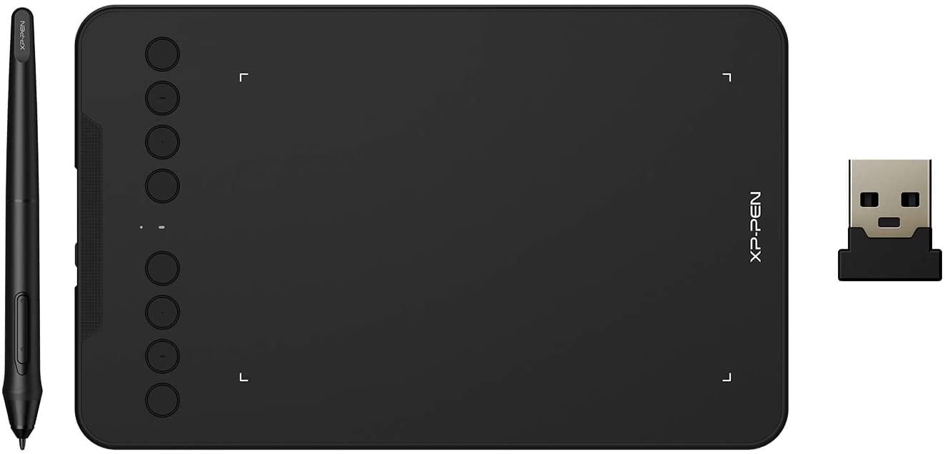 XP-PEN Deco Mini7W Wireless Graphics Tablet 7 x 4.37 Inch Pen Tablet ...