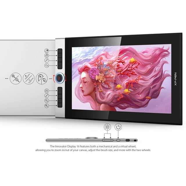 XP-PEN Innovator 16 Artist Tablet, 15.6 Inch Graphic Display for ...